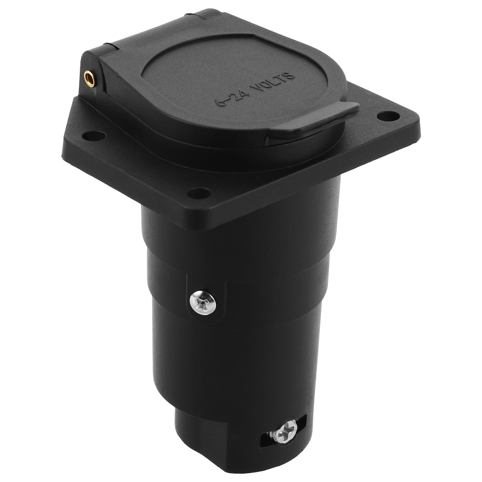 FRCOLOR RV and Boat Trailer Plug 7 Pin 12V Heavy Duty Waterproof ...