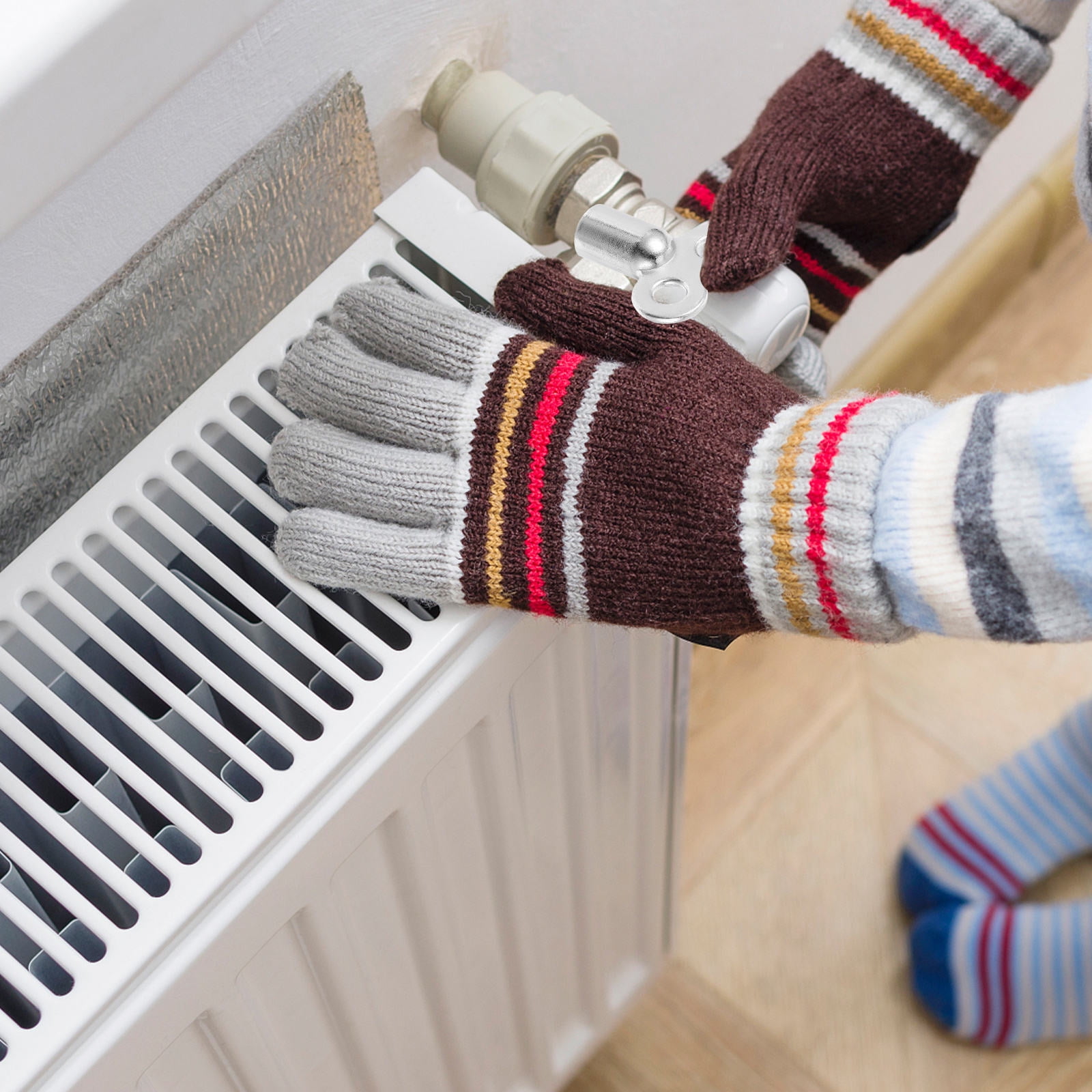 FRCOLOR Radiator Bleeding Air Valve Key Metal Radiator Keys Heating ...