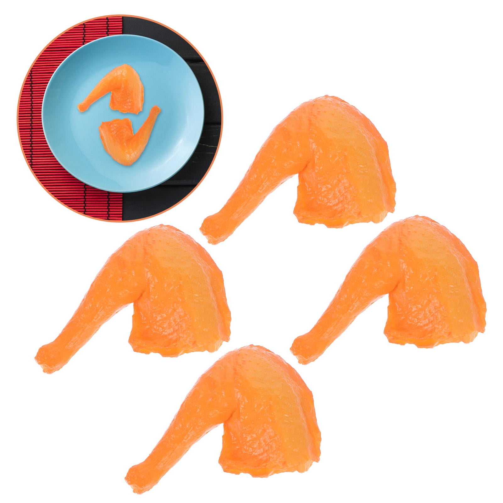 FRCOLOR Realistic Artificial Chicken Leg Model for Decoration Made of ...