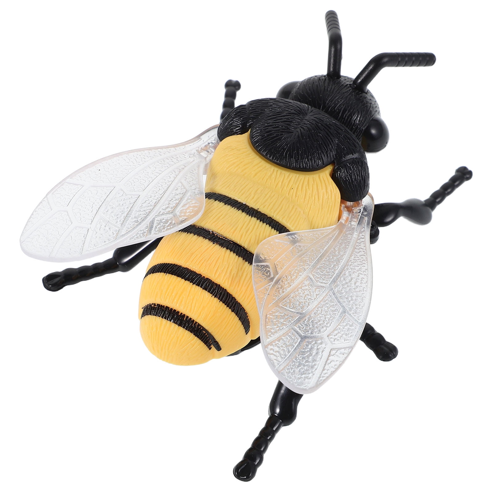 FRCOLOR Realistic Bee Wind Up Toys Cute Plastic Bee Statue Retro 80s ...