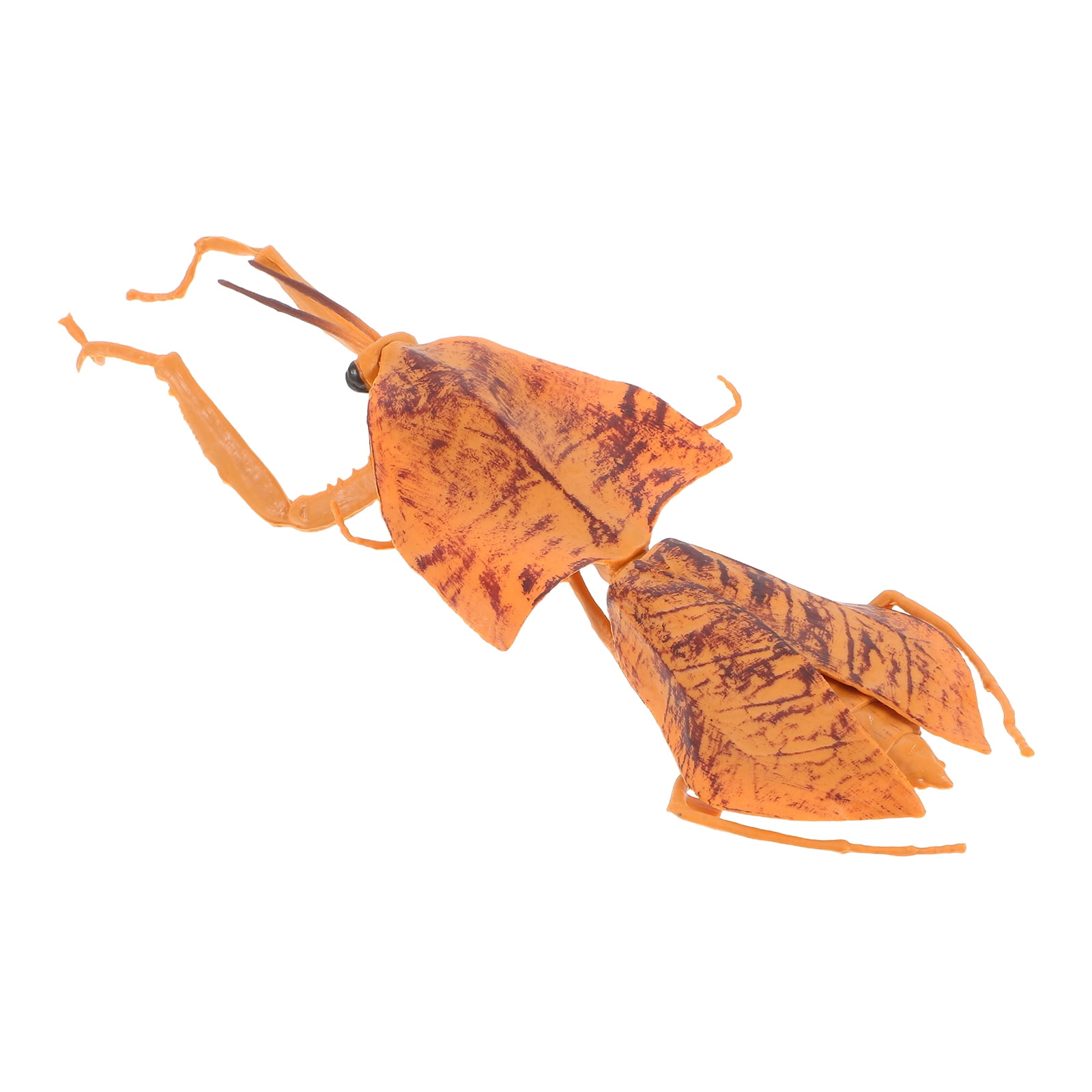 FRCOLOR Realistic Dead Leaf Mantis Statue Praying Mantis Ornament ...