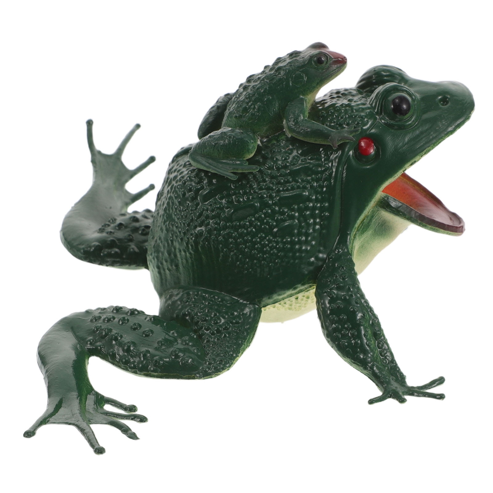 FRCOLOR Realistic Frog Toy for Kids with Sound Function and Squeeze ...