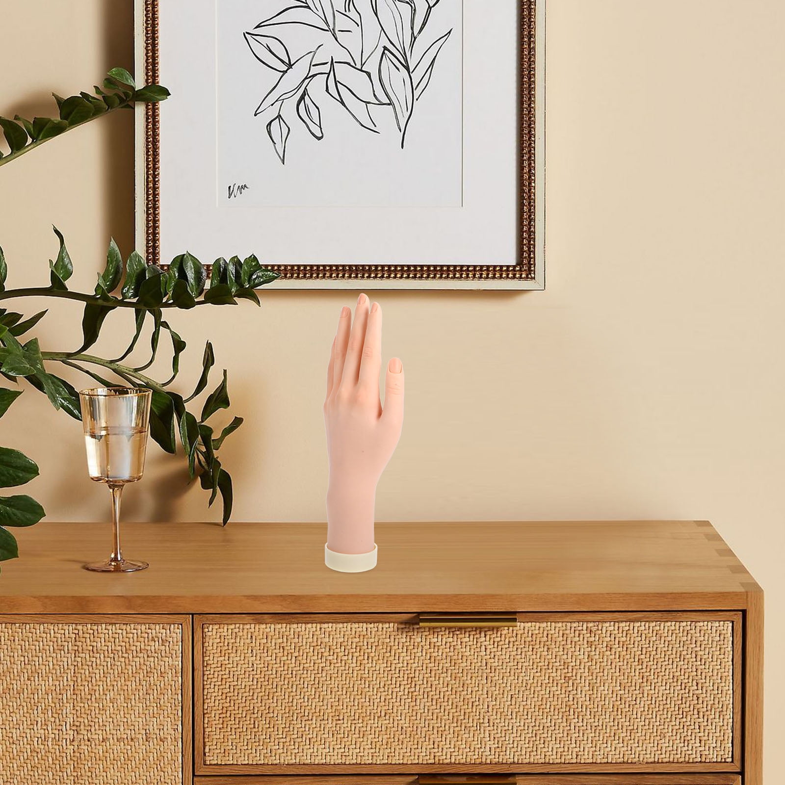 FRCOLOR Realistic Hand Prop Female Mannequin Hand Jewelry Display Stand ...