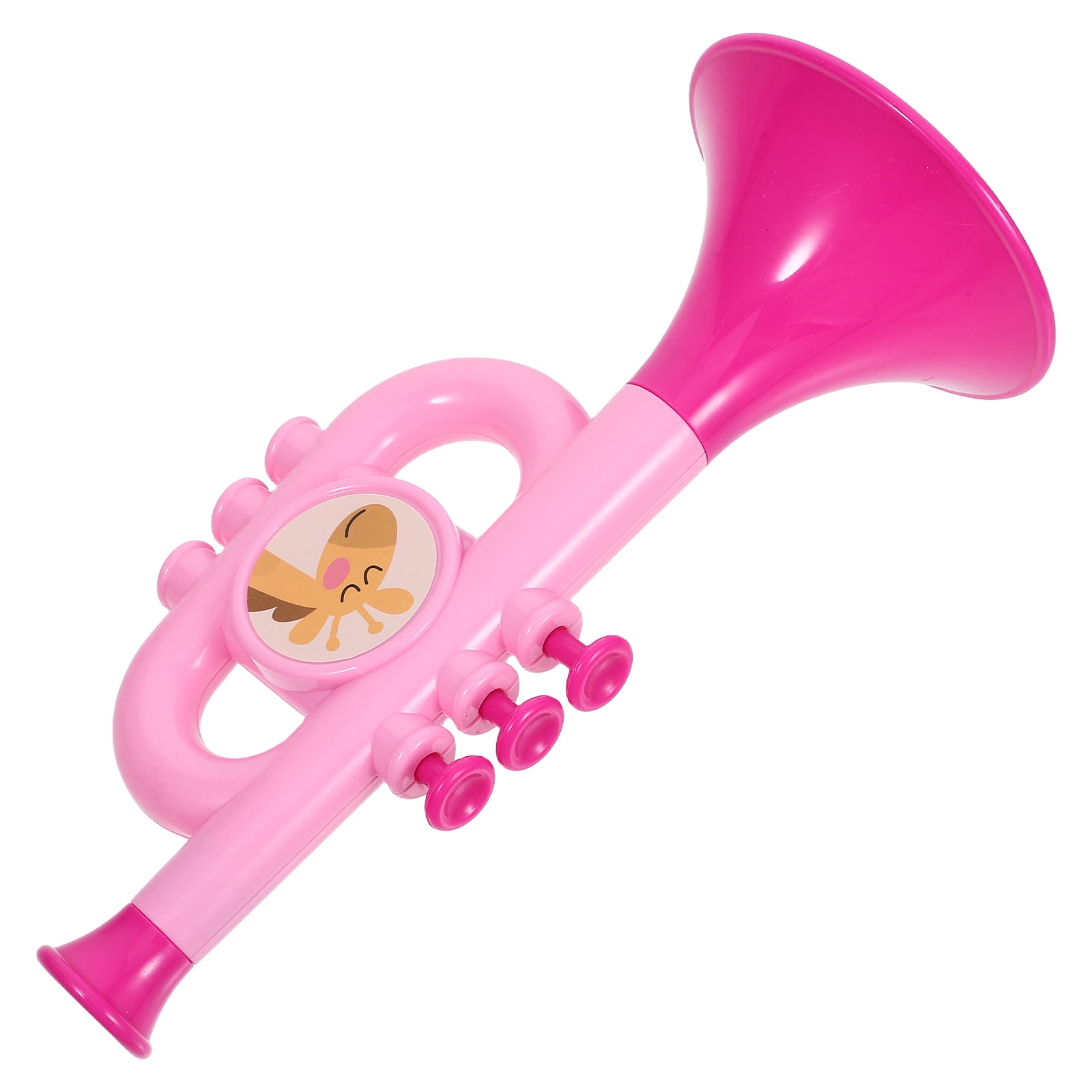 FRCOLOR Pink ABS Kids Flute Toy with Cute Design Realistic Sound Easy ...