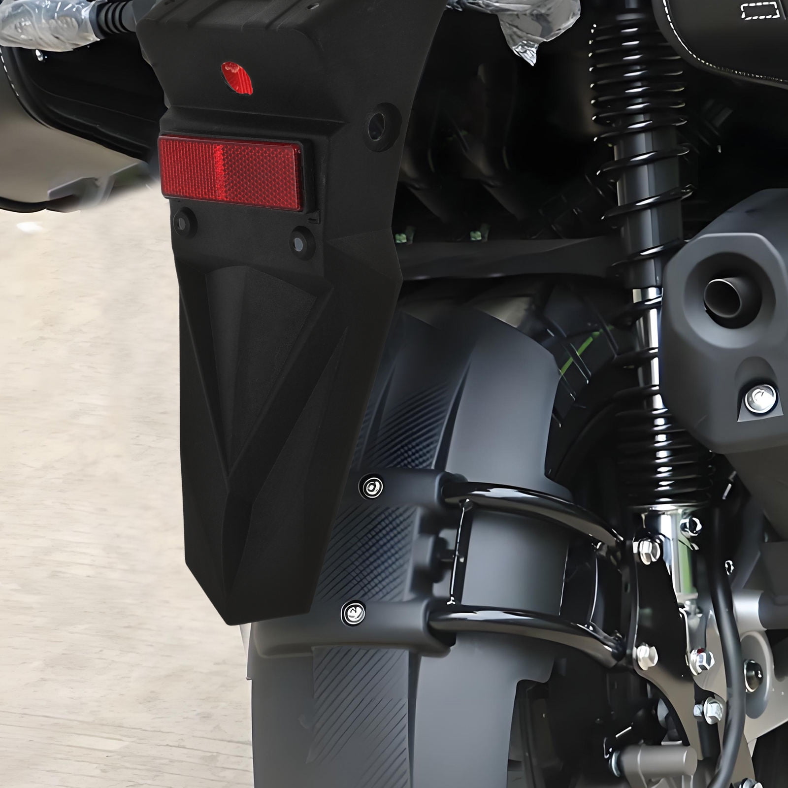 FRCOLOR Rear Mudguard and Reflector Kit for Dirt Bikes Motorcycles ...