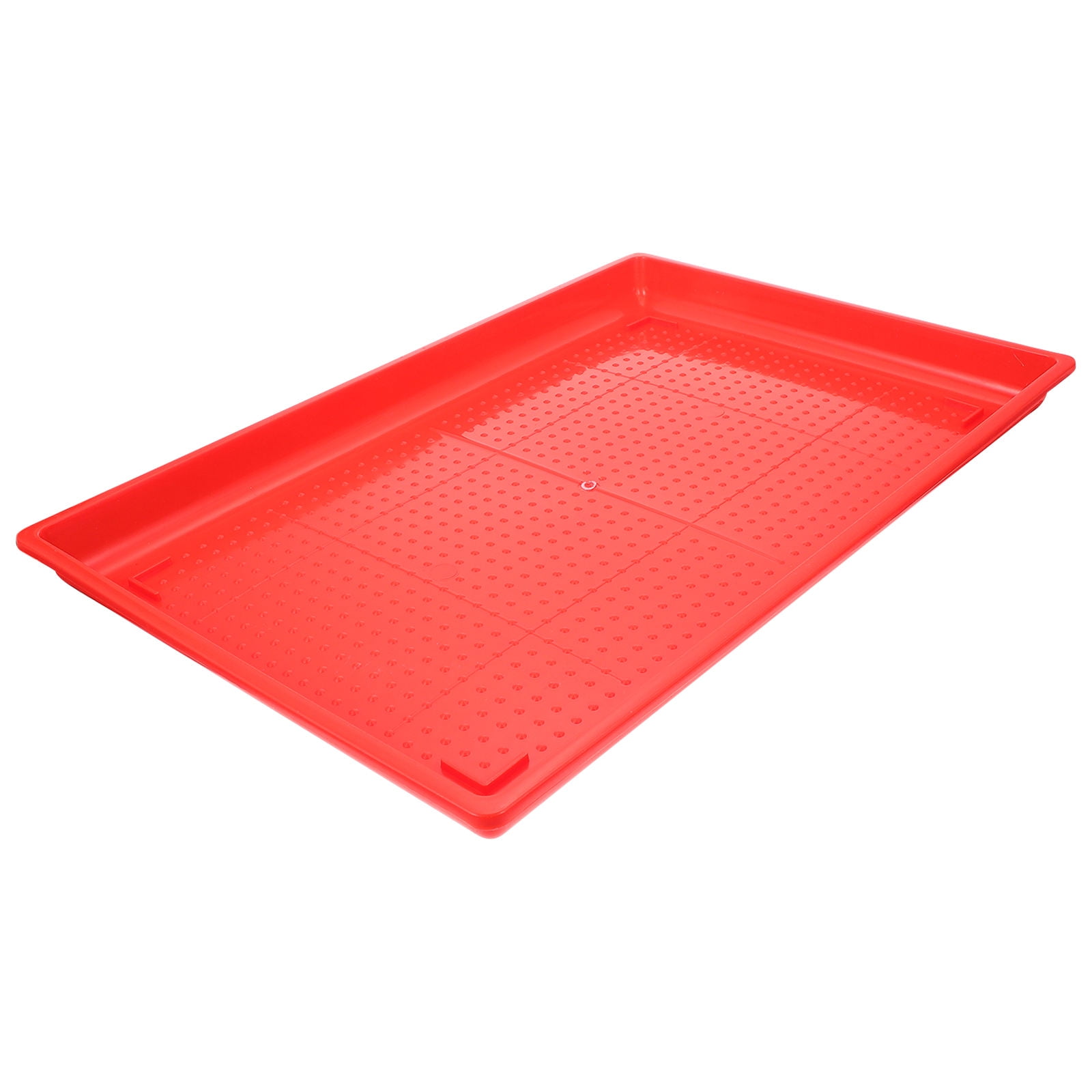 FRCOLOR Rectangle-shape Poultry Feeder Food Feeding Tray Chicken Water ...