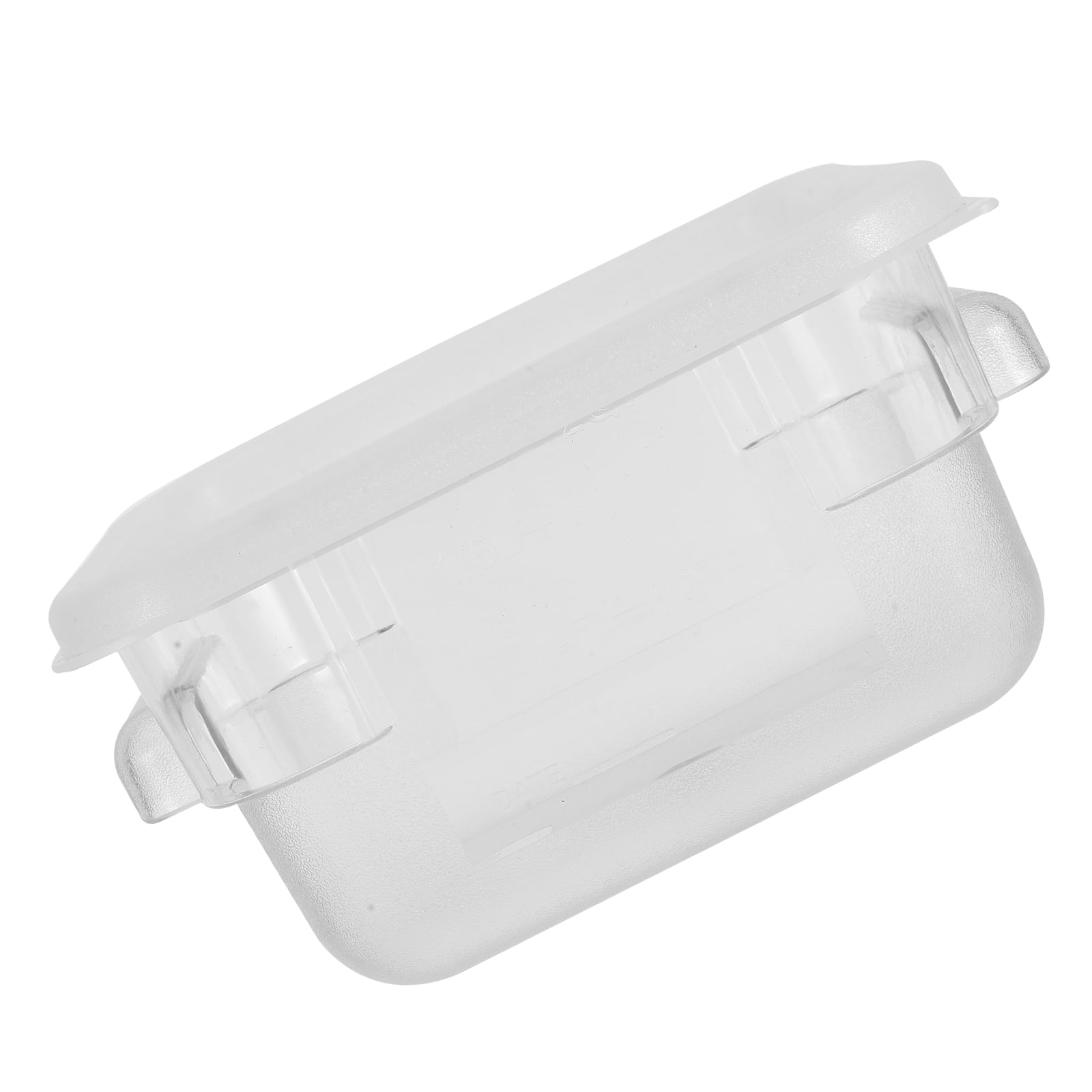 FRCOLOR Rectangular Food Storage Buckets With Lids Square Plastic Bins ...