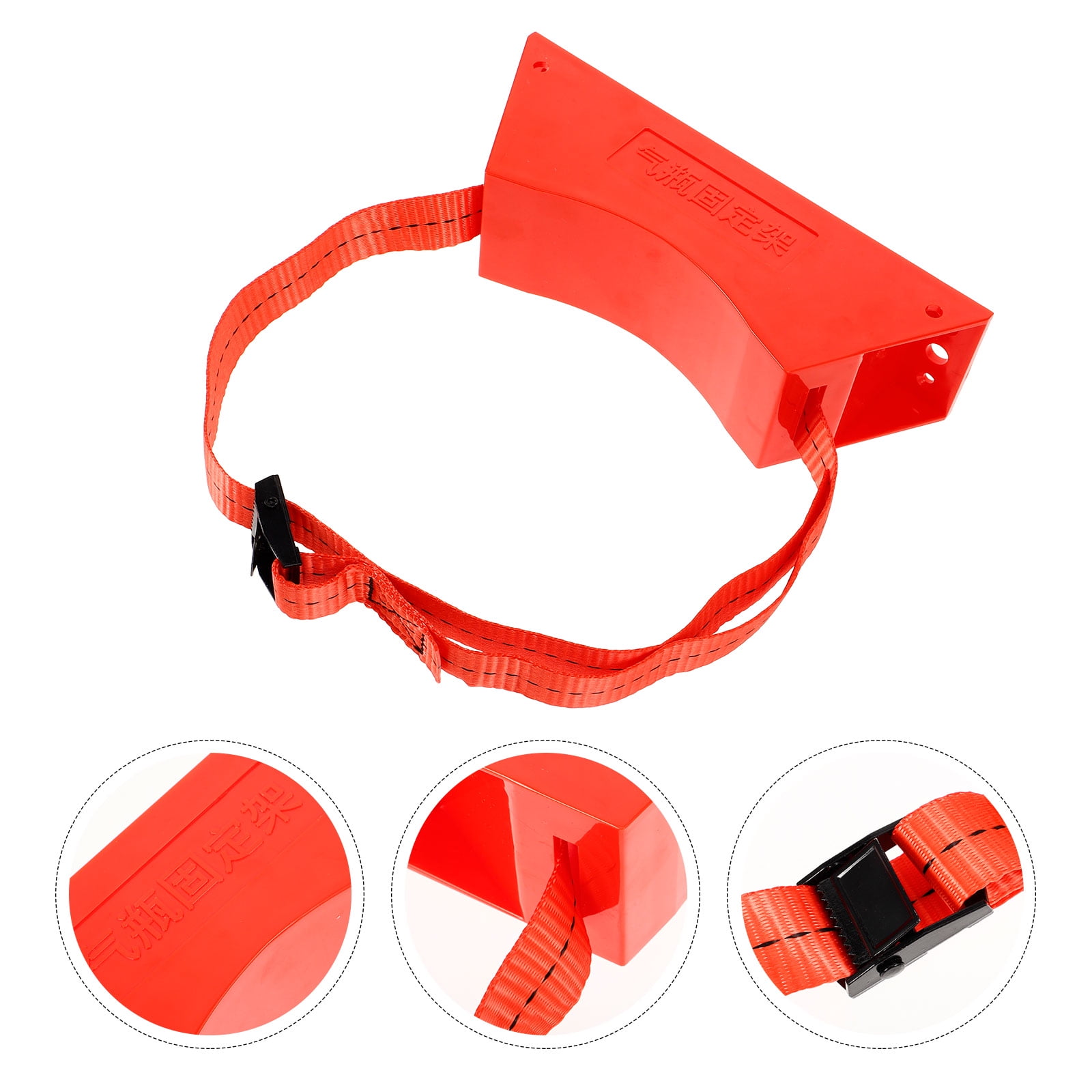 FRCOLOR Red Gas Cylinder Mounting Bracket for Securely Holding Propane ...