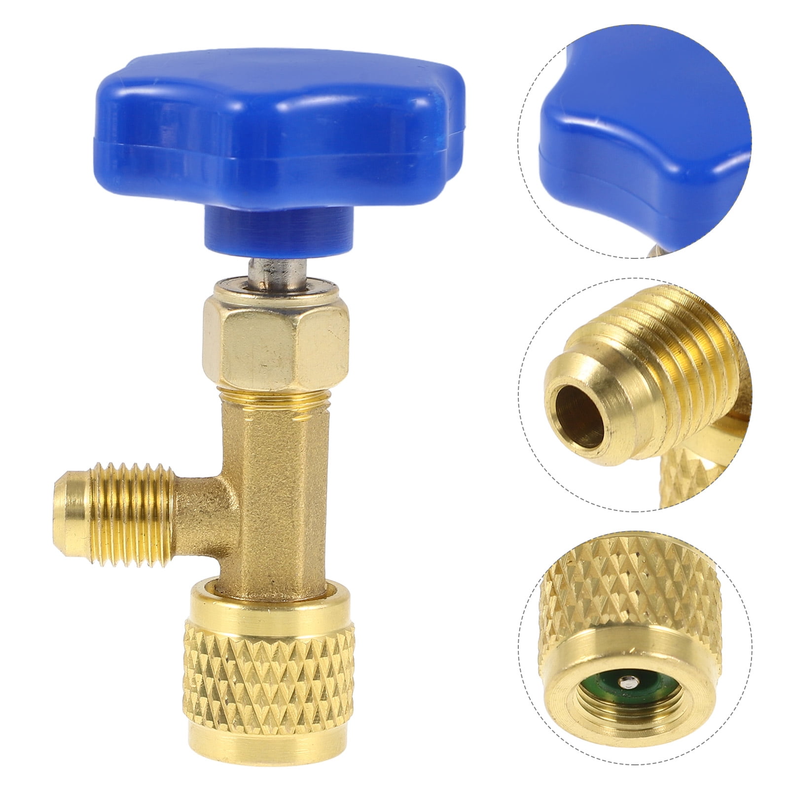 FRCOLOR Refrigerant Bottle Tap Opener Refrigeration Hose Fitting ...
