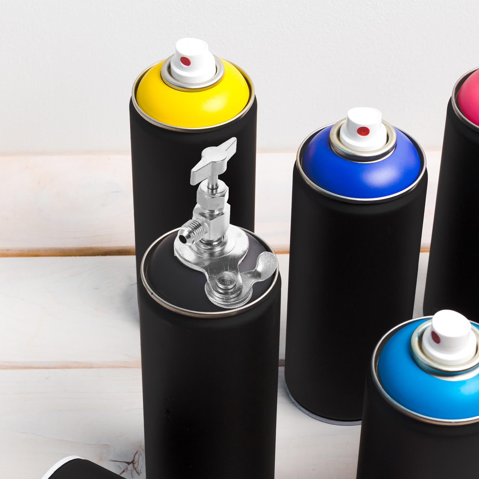 FRCOLOR Refrigerant Can Tap Valve For Conditioner Valve Metal Car ...