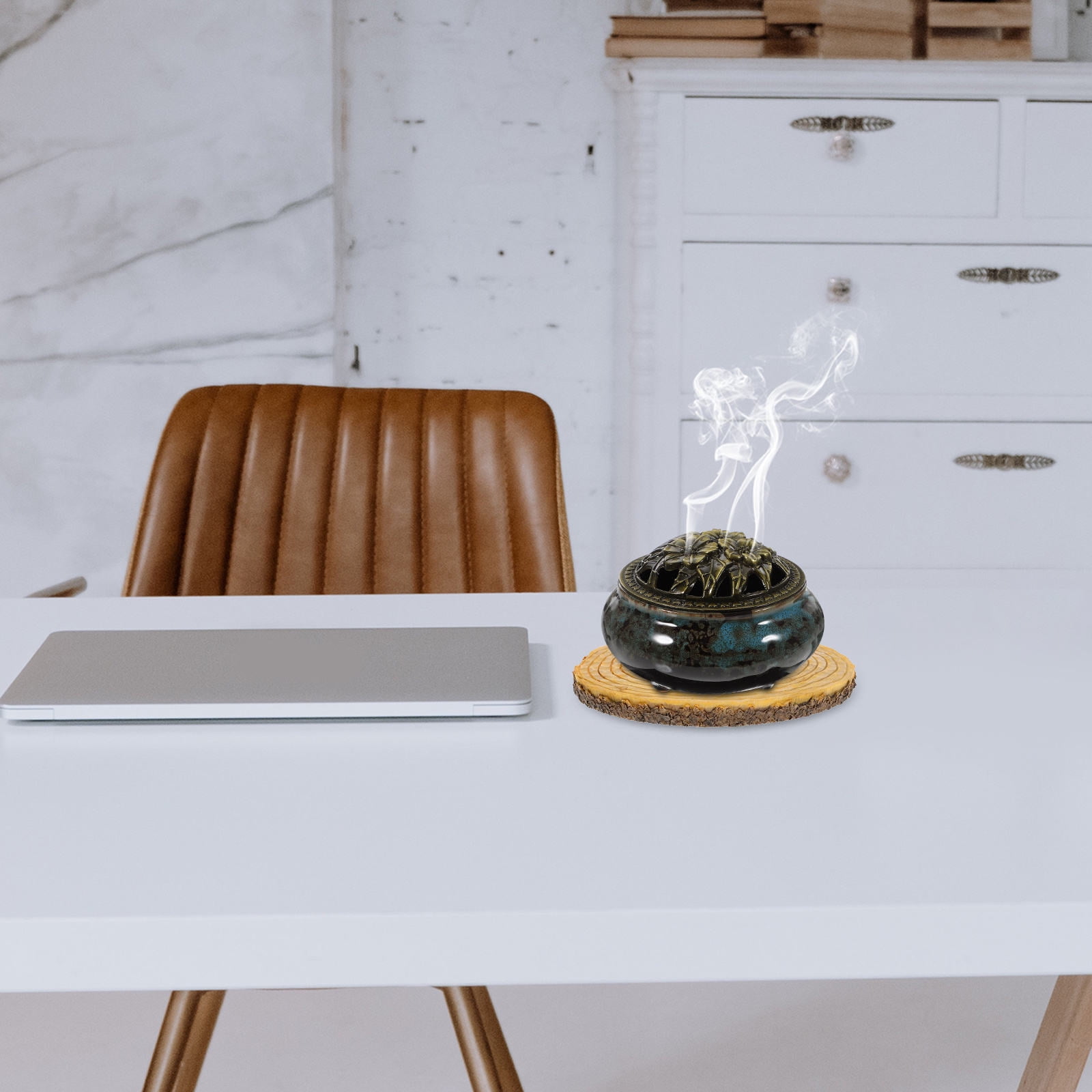 FRCOLOR Resin Display Stand Unfinished Wooden Circles for Crafts Resin ...