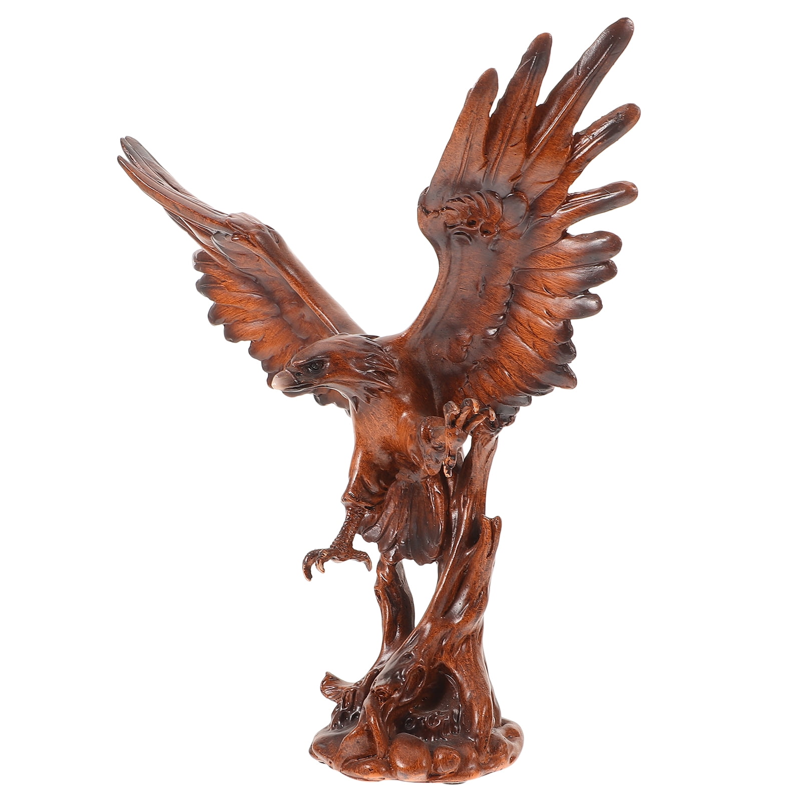 FRCOLOR Resin Eagle Spreads Its Wings Sculpture Resin Eagle Statue ...