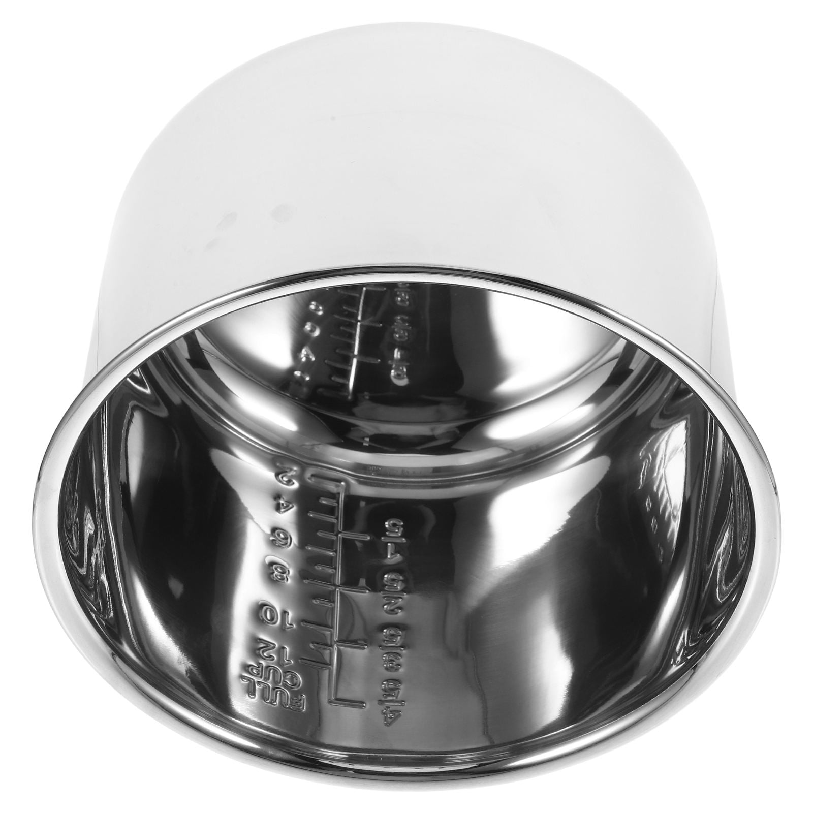 FRCOLOR Rice Cooker Liner Cooking Inner Pot with Scale 6L Replace Aroma ...