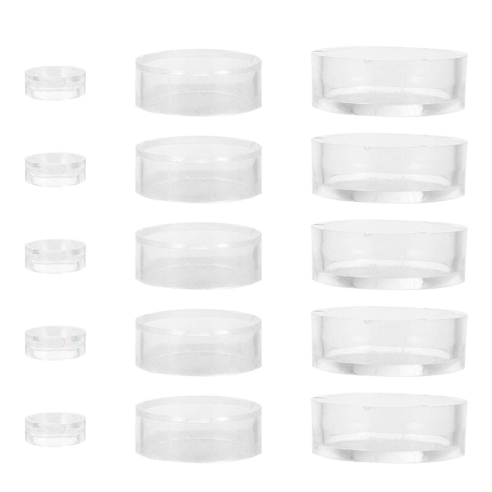 PAMINGONO Ring Display Stands Acrylic Retailers 15Pcs - Walmart.com