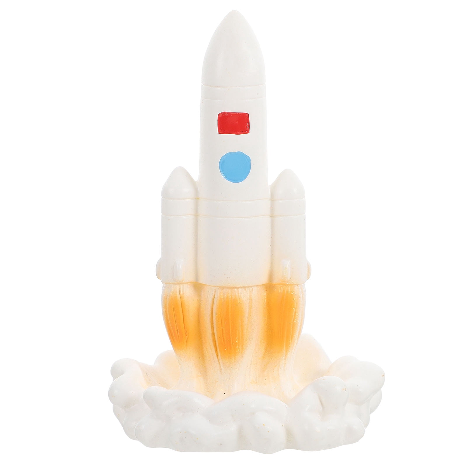FRCOLOR Rocket Figurines for Kids' Rooms Rocket Toys Space Toys Rocket ...