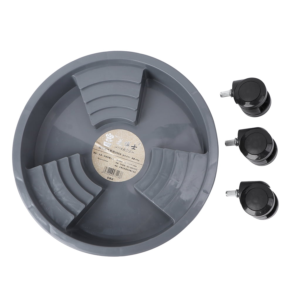 FRCOLOR Rolling Plant Stands with Wheels Utility Roller Flower Pot ...