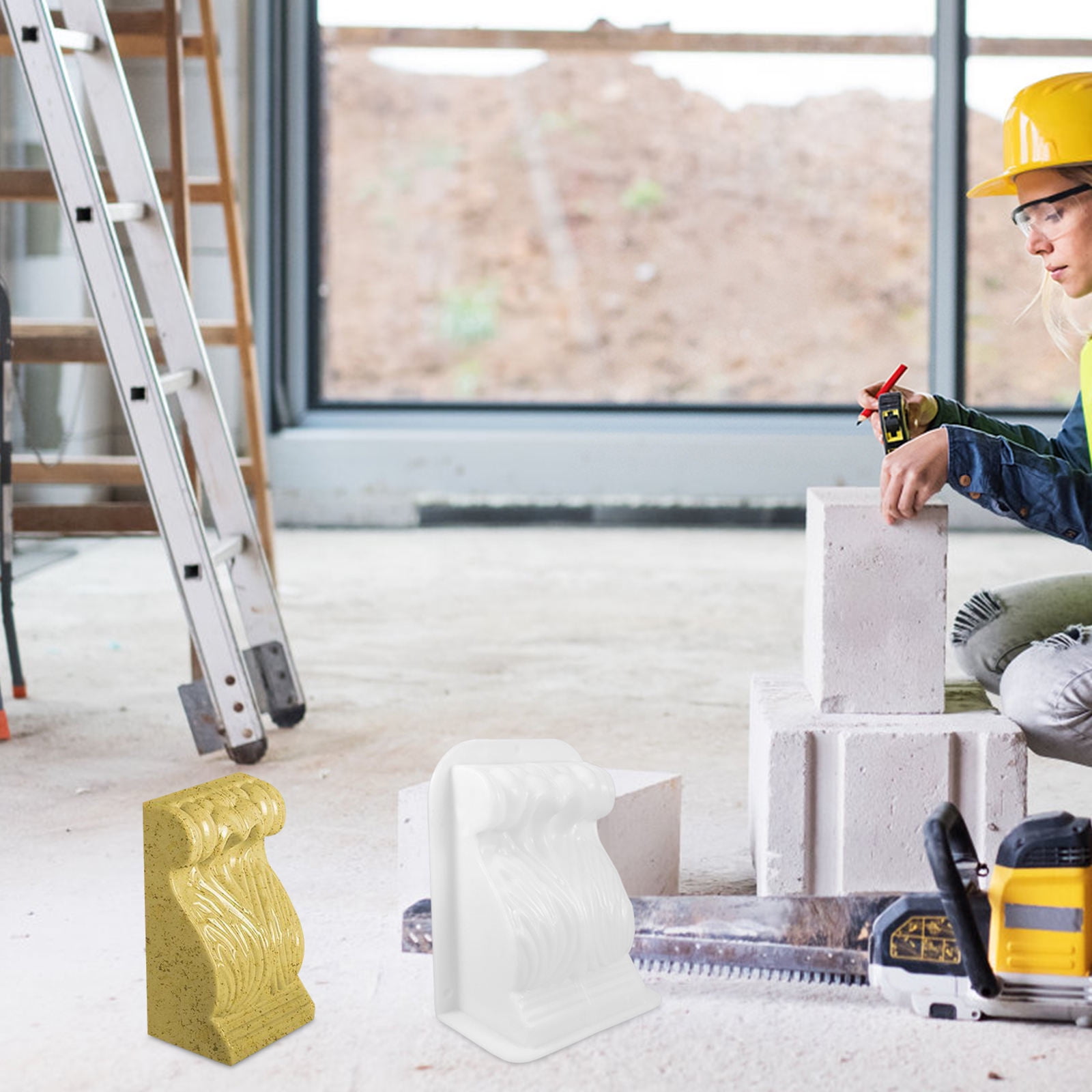 FRCOLOR Roman Column Mold Casting Mold For Villa Cement Mold For ...