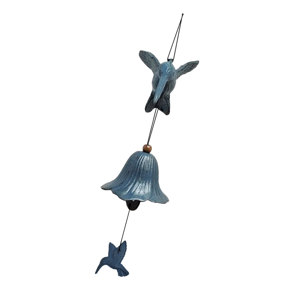 FRCOLOR Bird Wind Chime with Iron Material for Yard Decoration Vivid ...