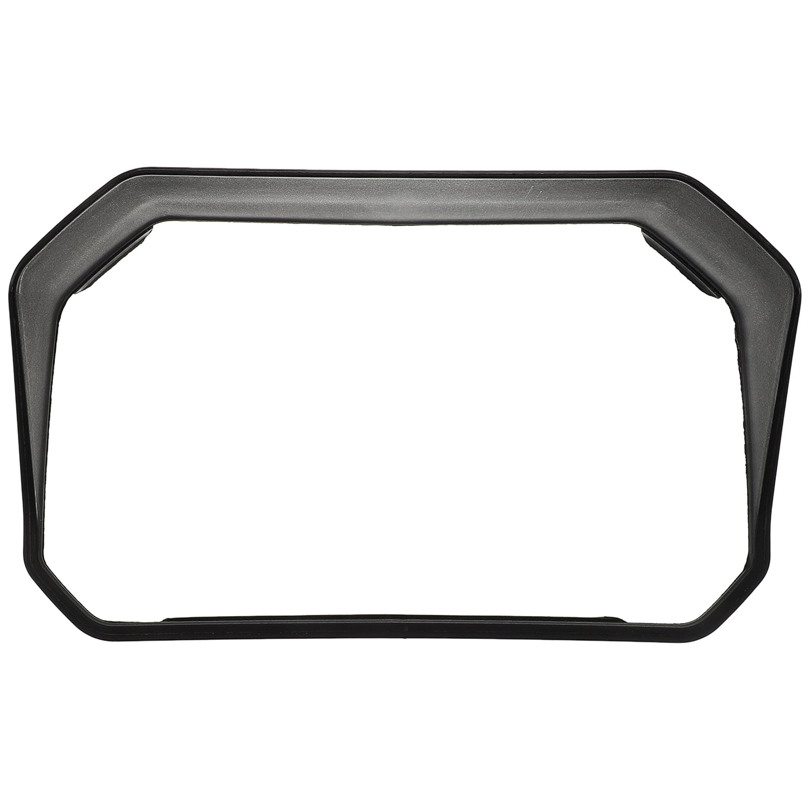 WASHWEPE Motorcycle Instrument Dash Panel Visor Guard ABS Black 1Pcs ...