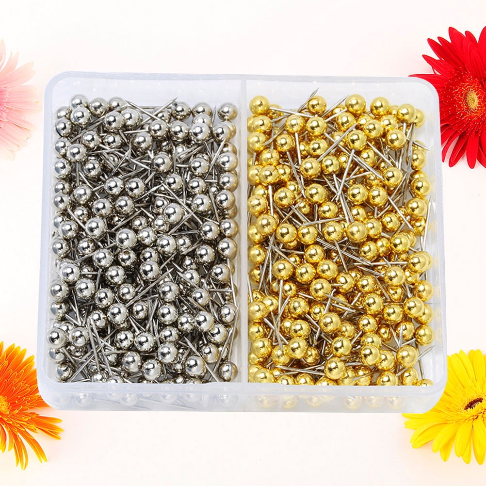 FRCOLOR Round Push Pins with for Marking Assorted Colors Fit for Maps ...