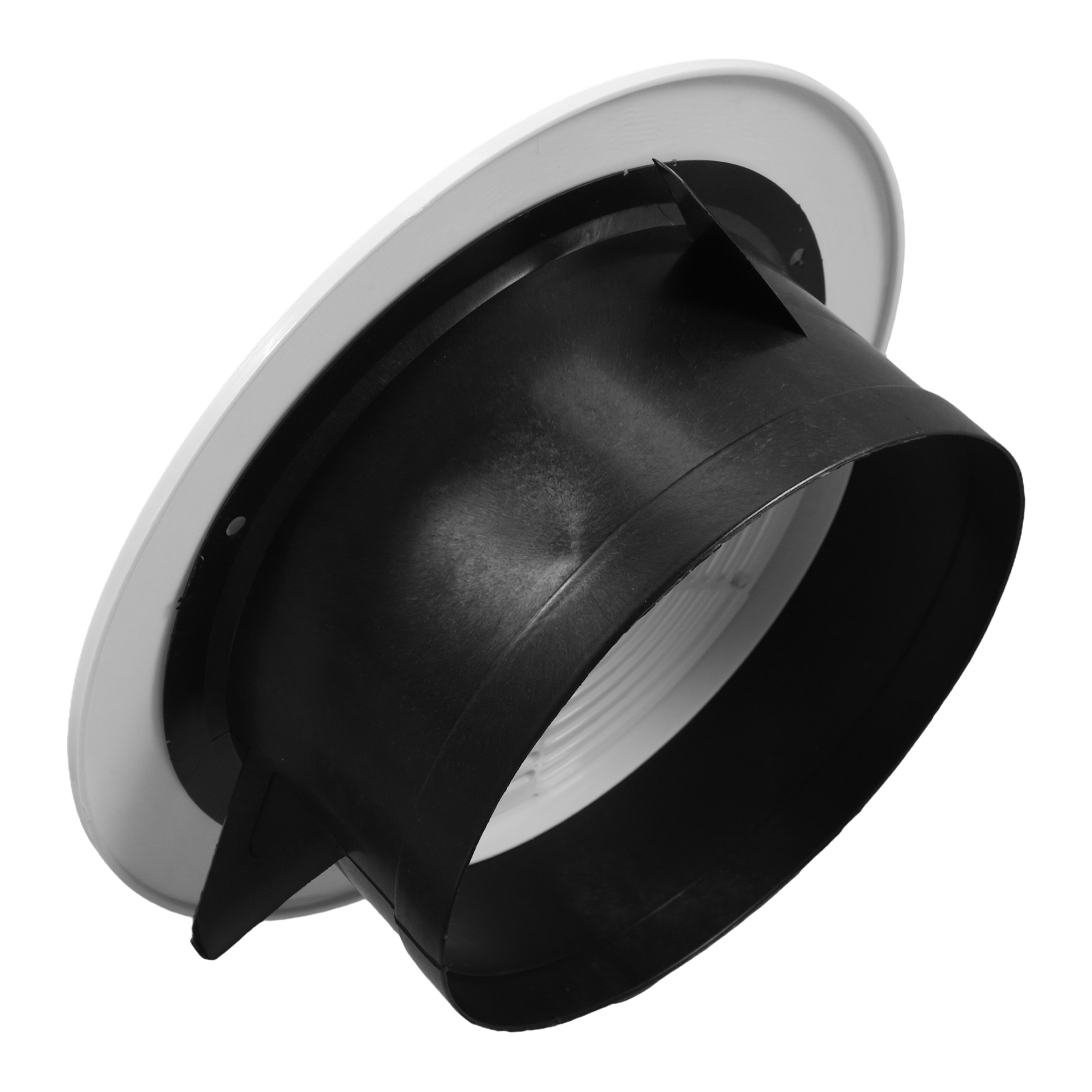 FRCOLOR White ABS Ventilation Hood for Home Use High Efficiency Airflow ...