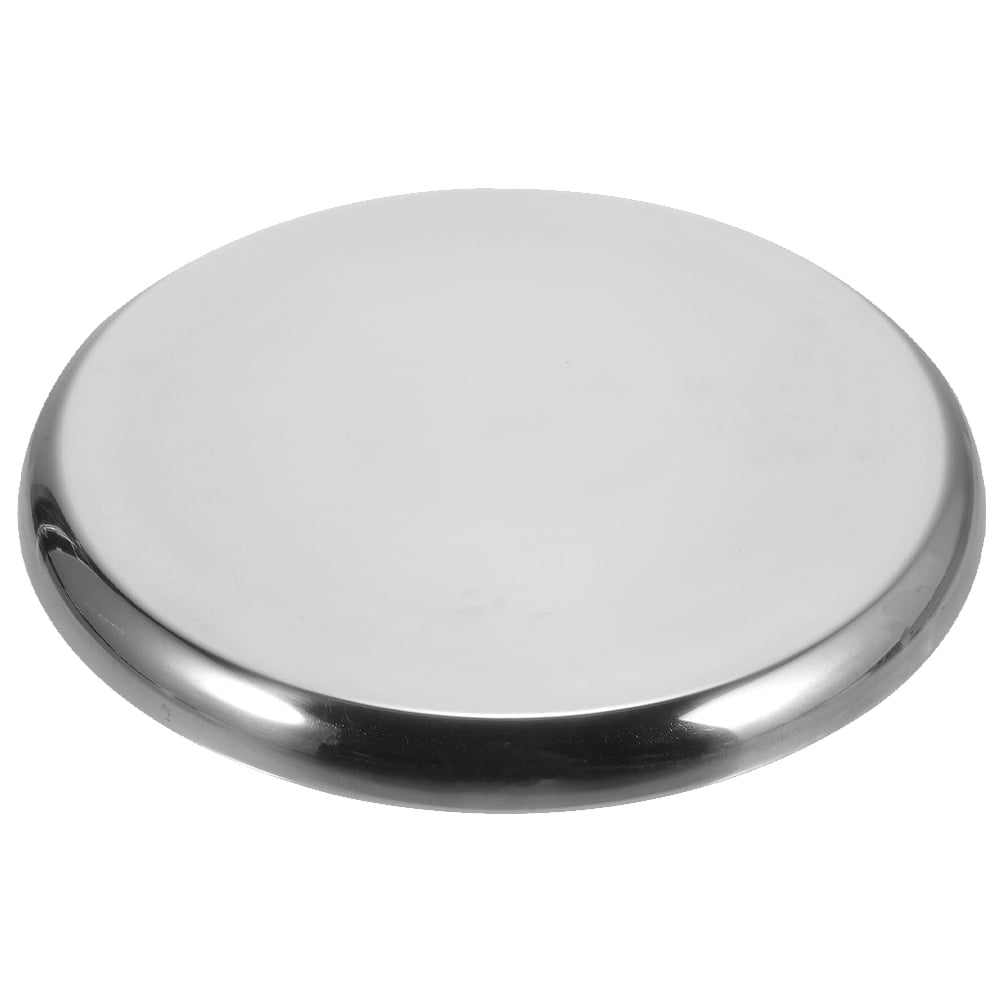 PAMINGONO Round Stool Seat Stainless Steel 1Set 11.8In - Walmart.com
