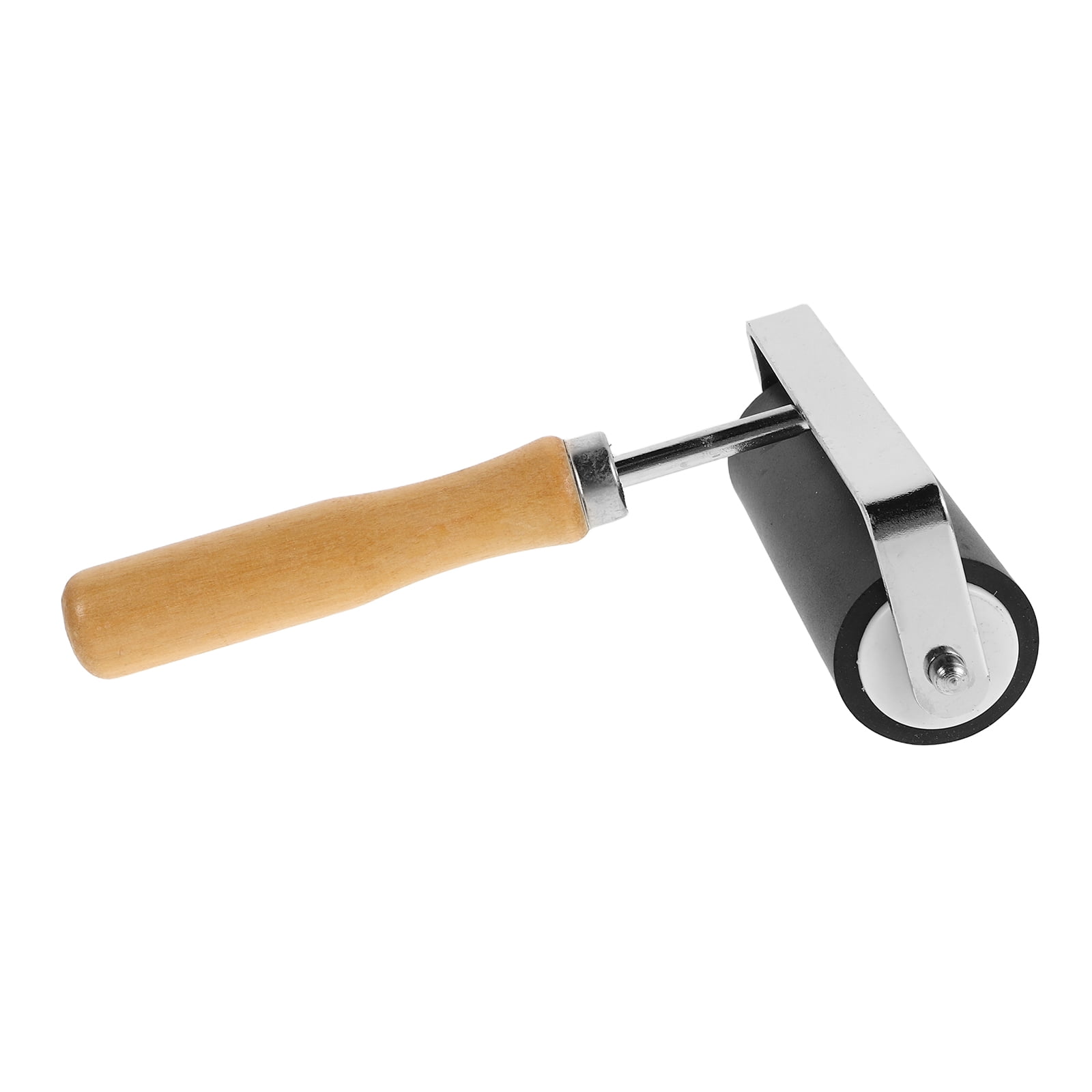 FRCOLOR Rubber Printmaking Roller Ink Roller Tool With Wood Handle Printmaking Ink Roller Tool ...