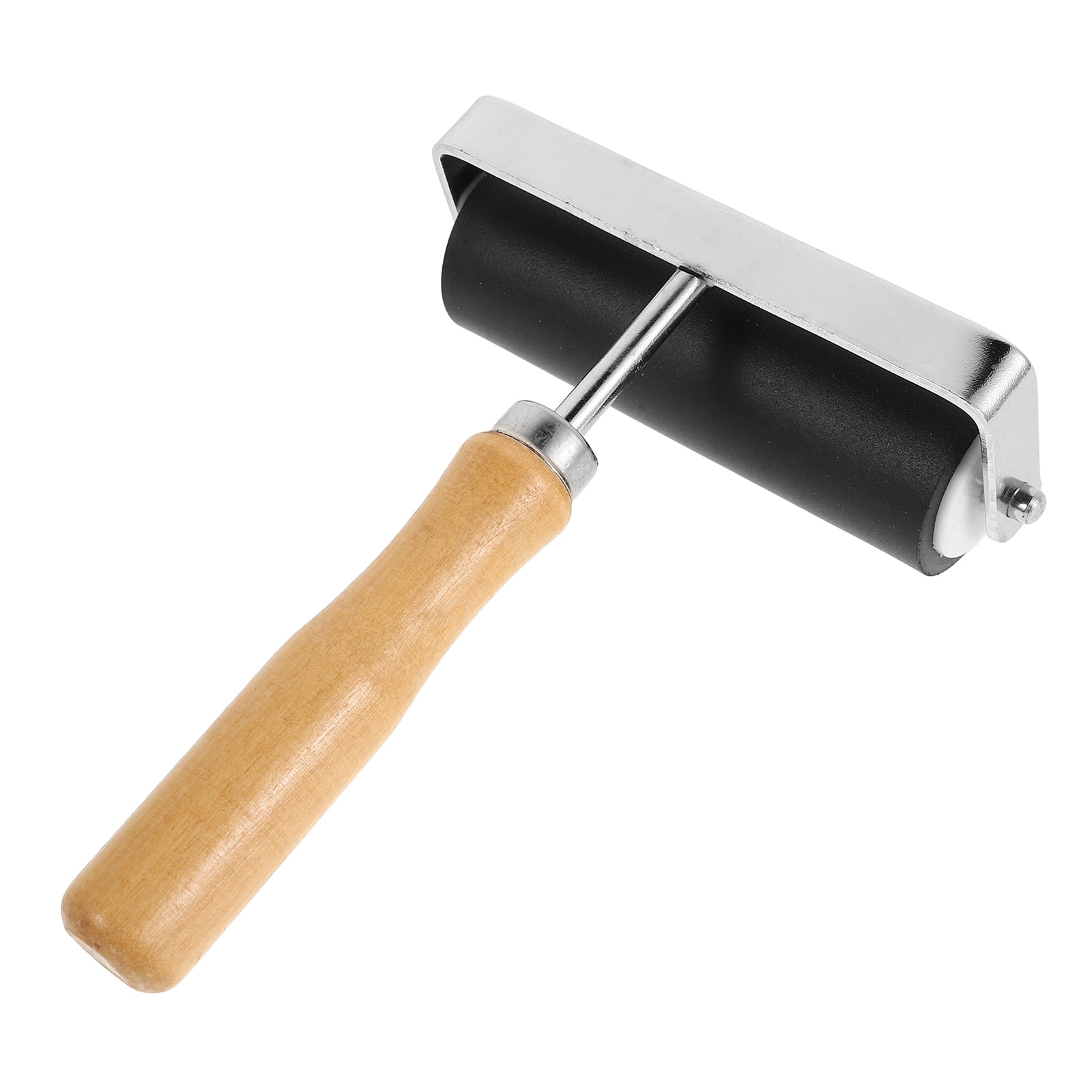 FRCOLOR Rubber Roller with Wooden Handle 1 Set Multi Use Tool for ...