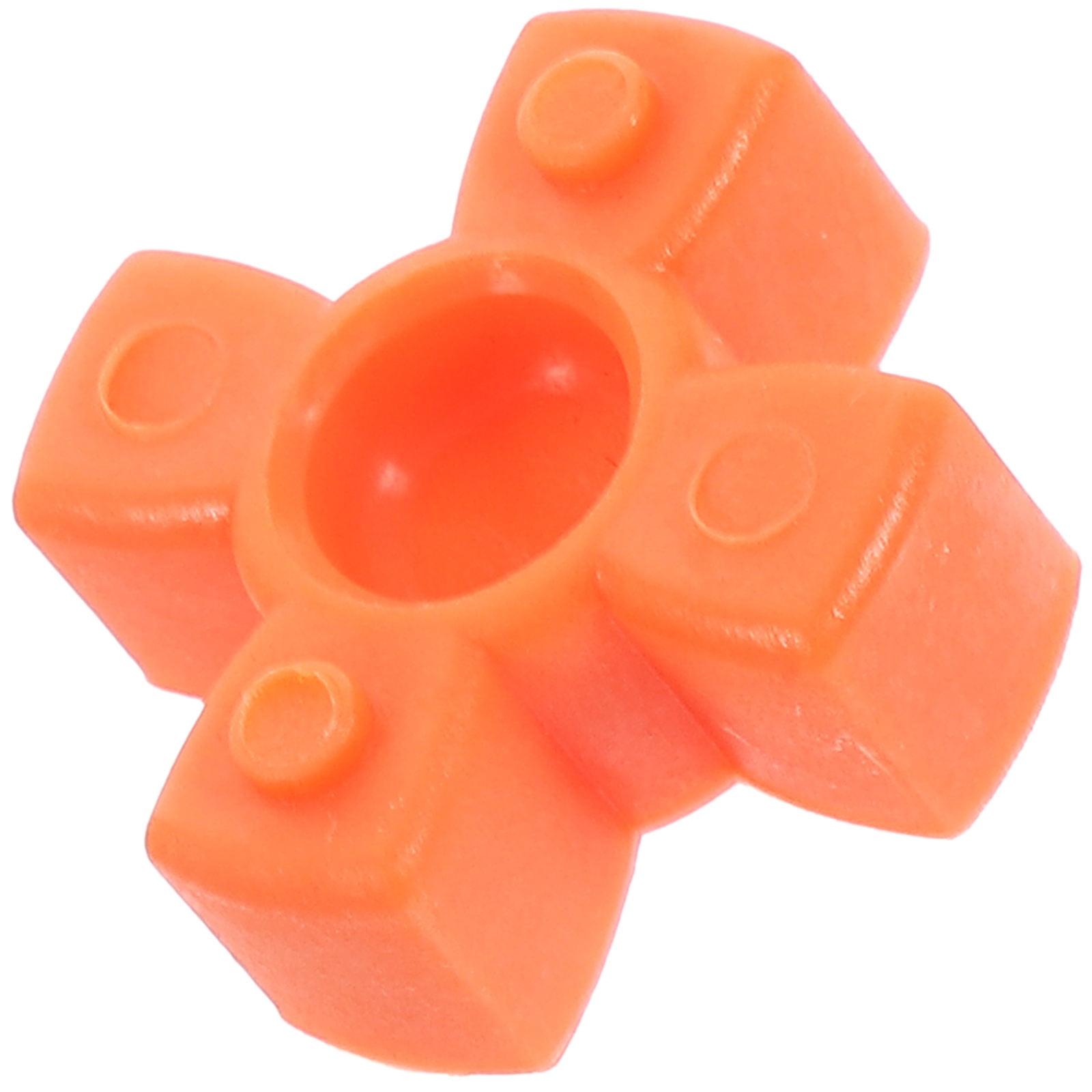 FRCOLOR Rubber Spider Insert 20mm Flexible Jaw Coupling Mat Plum Shape ...