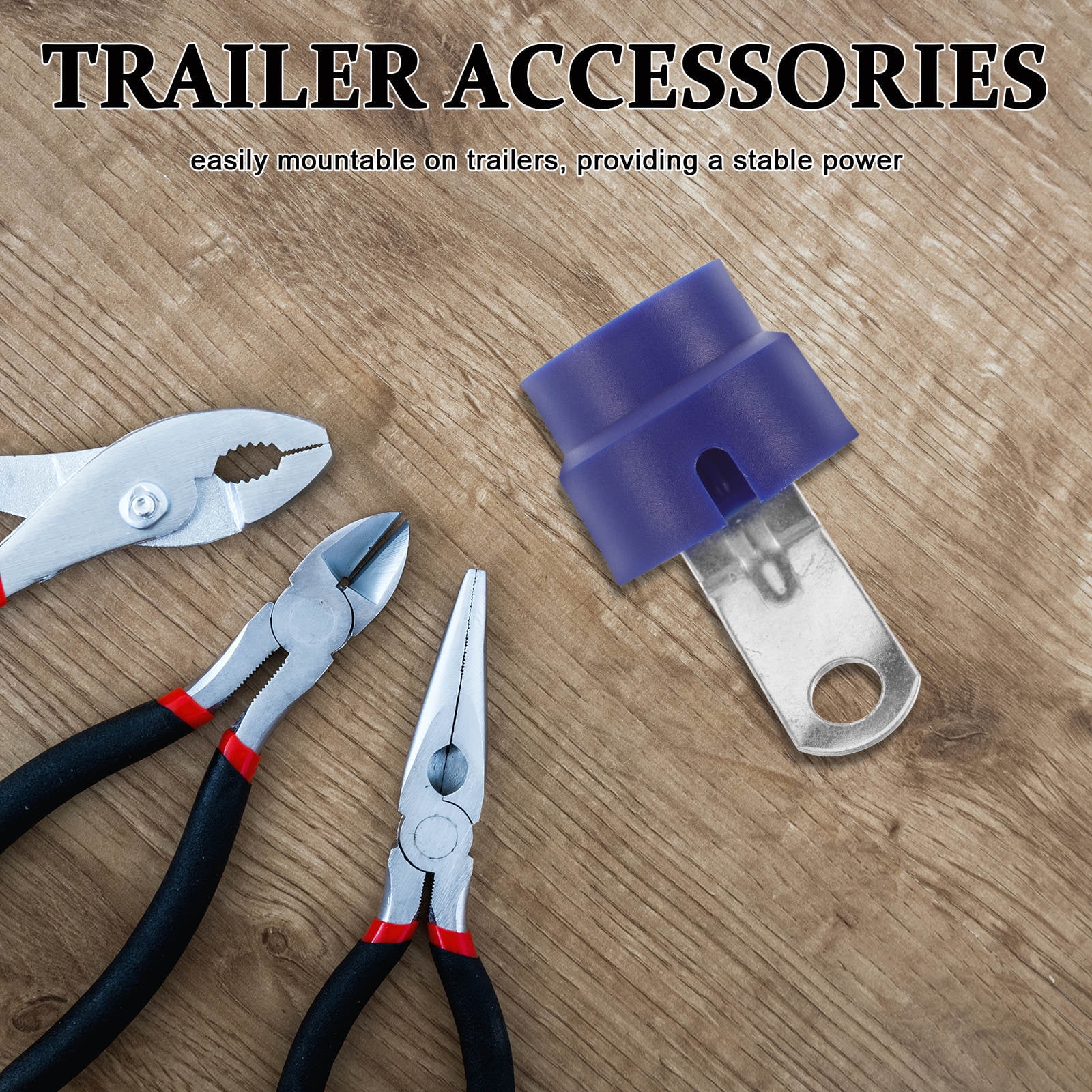 FRCOLOR Rv Power Plug Bracket Rv Electrical Connector Holder Rv Trailer ...