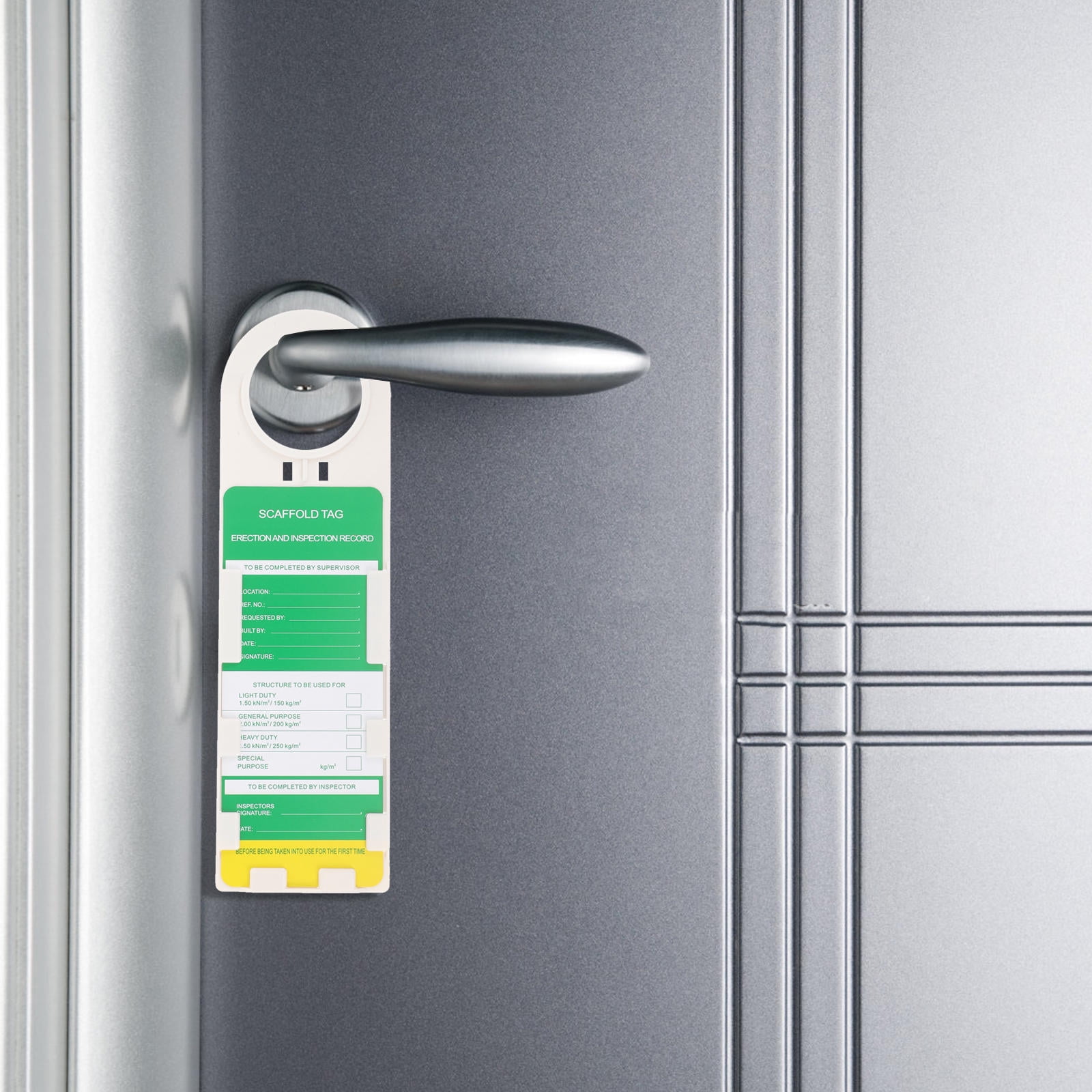 FRCOLOR Safety Inspection Tags Construction Sites Scaffold Precautions ...