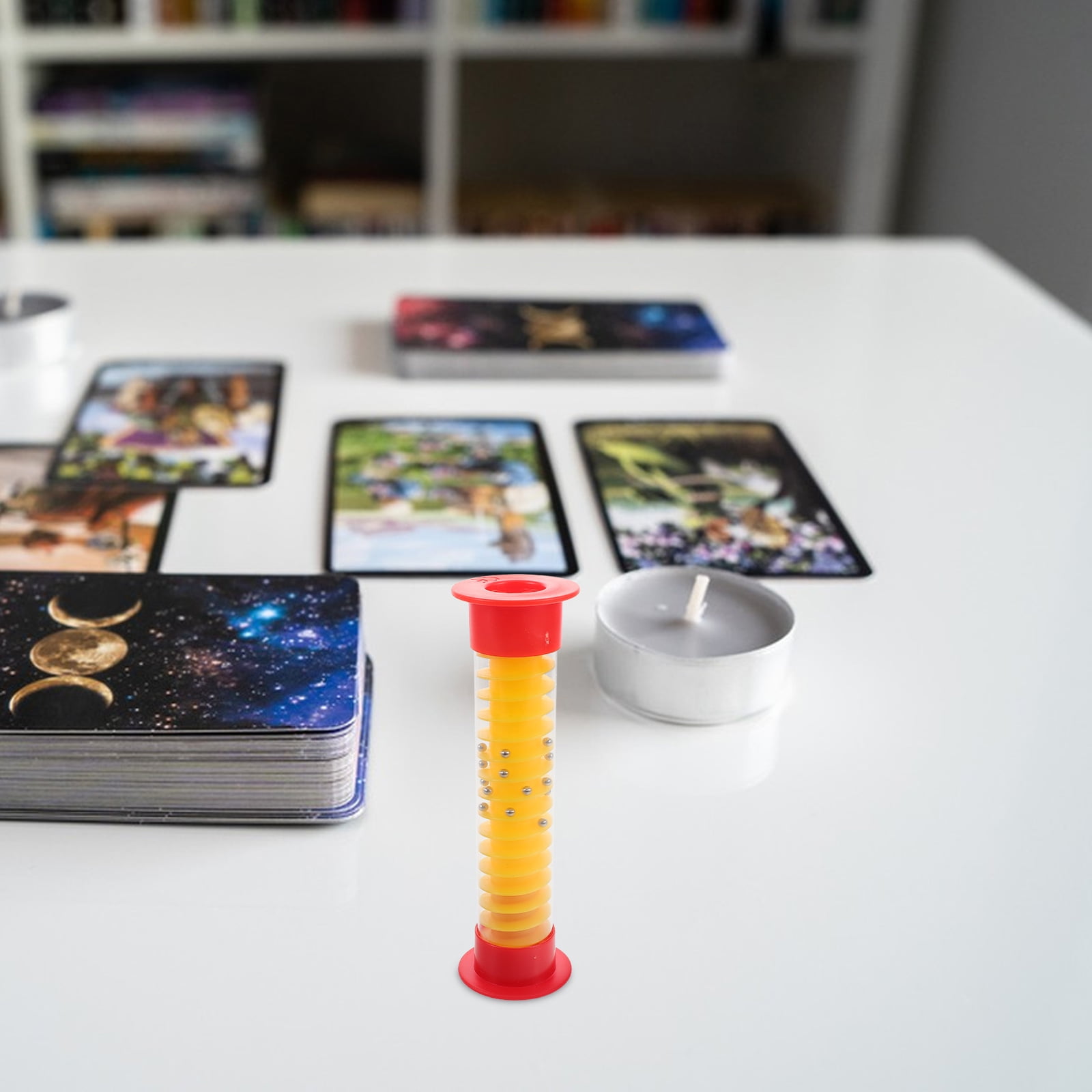 FRCOLOR Sand timer for Board Games with Sound Effects Portable Plastic ...