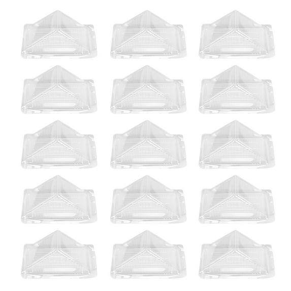 FRCOLOR Sandwich Box 100Pcs Clear Triangle Sandwich Box Sandwich ...