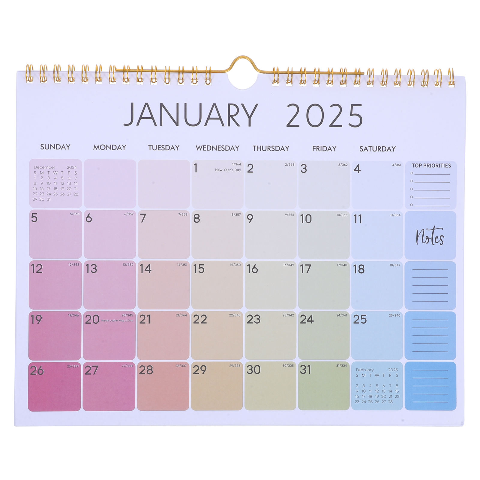 FRCOLOR School Calendar Monthly Calendar Planning Wall Hanging Calendar ...