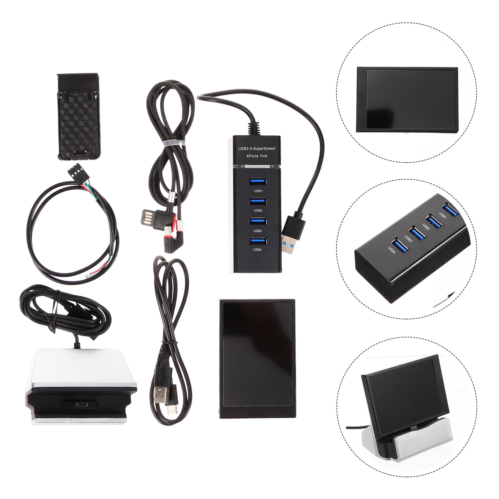 FRCOLOR Screen Computer Temperature Display Pc Sensor Panel Monitor ...