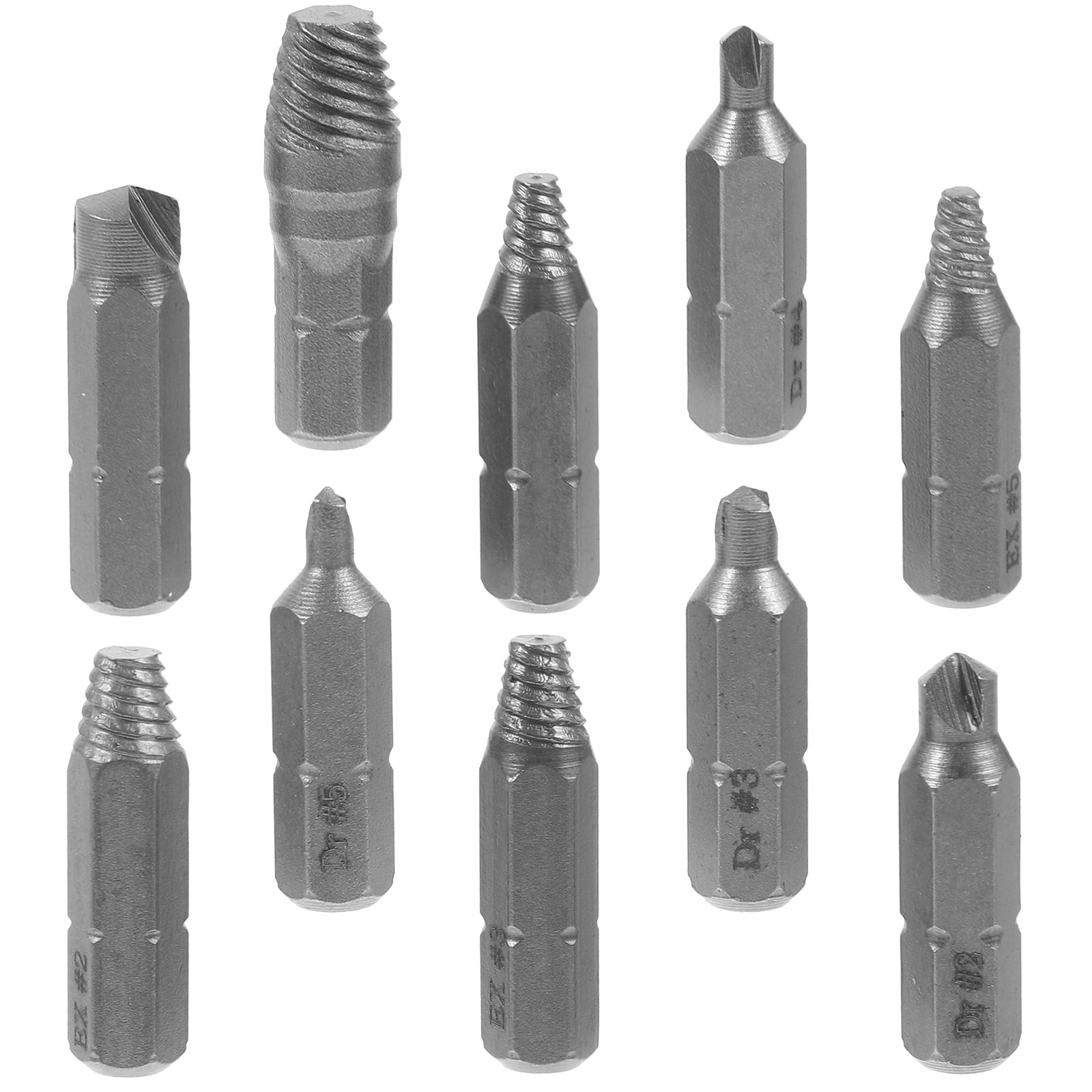 FRCOLOR Screw Extractor Stripped Kit Screwdriver Stud Remover Small ...