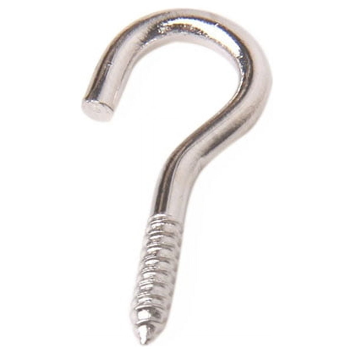 FRCOLOR Screw hooks 100pcs Cup Ceiling Hooks Nickel Plating Metal Screw ...