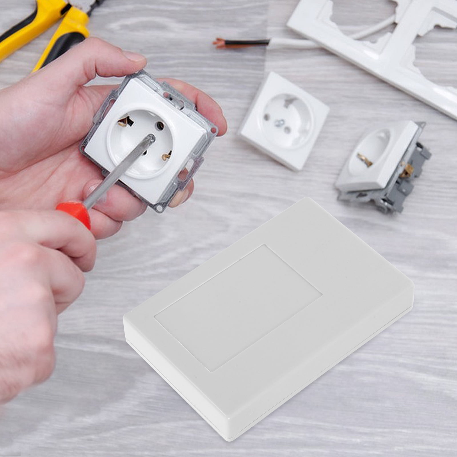 FRCOLOR Secret Hiding Container Plastic Project Box For Electronics ...