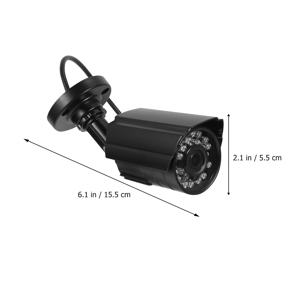 FRCOLOR Security Camera with Night Vision for Home Use 720P Black ...