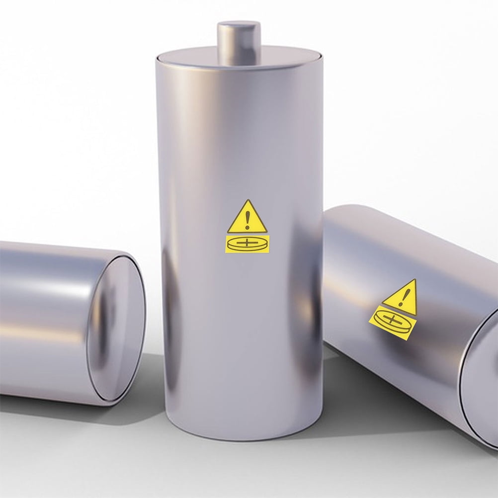 FRCOLOR Self Adhesive Battery Warning Labels for Safety Precautions 500 ...
