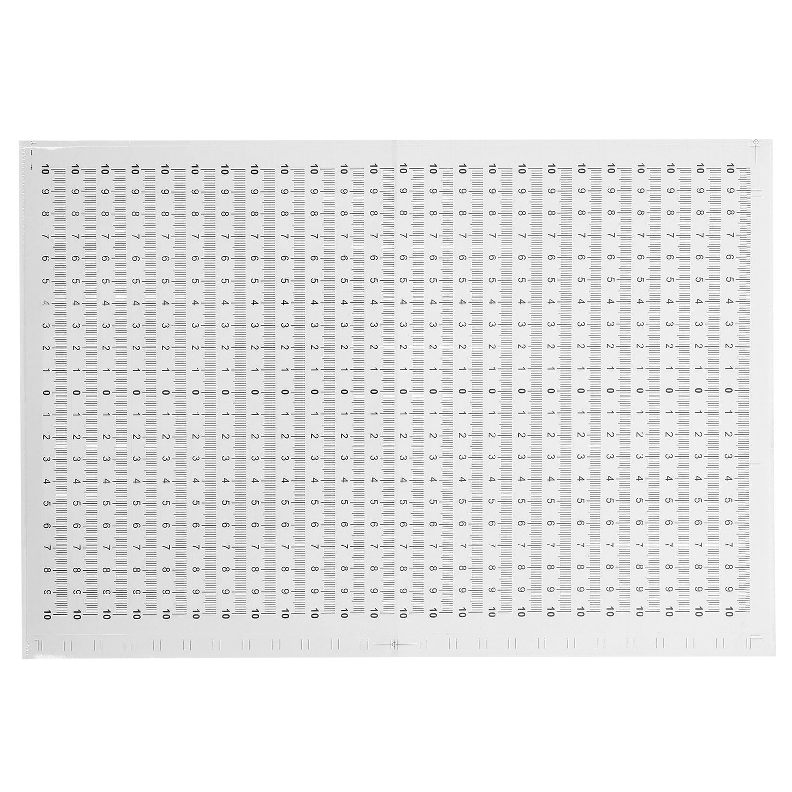 FRCOLOR Self Adhesive Measuring Tape for Workbenches with High Adhesion ...