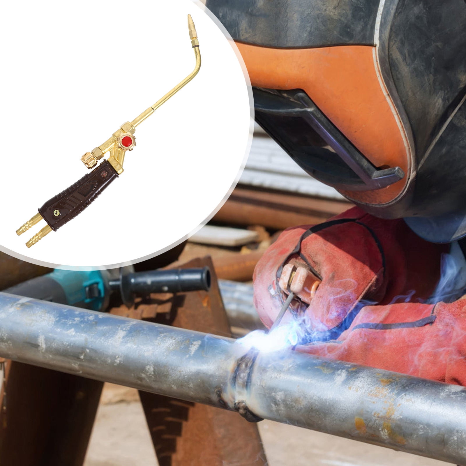 FRCOLOR Self Ignition Propane Torch with Adjustable Flame for Welding ...