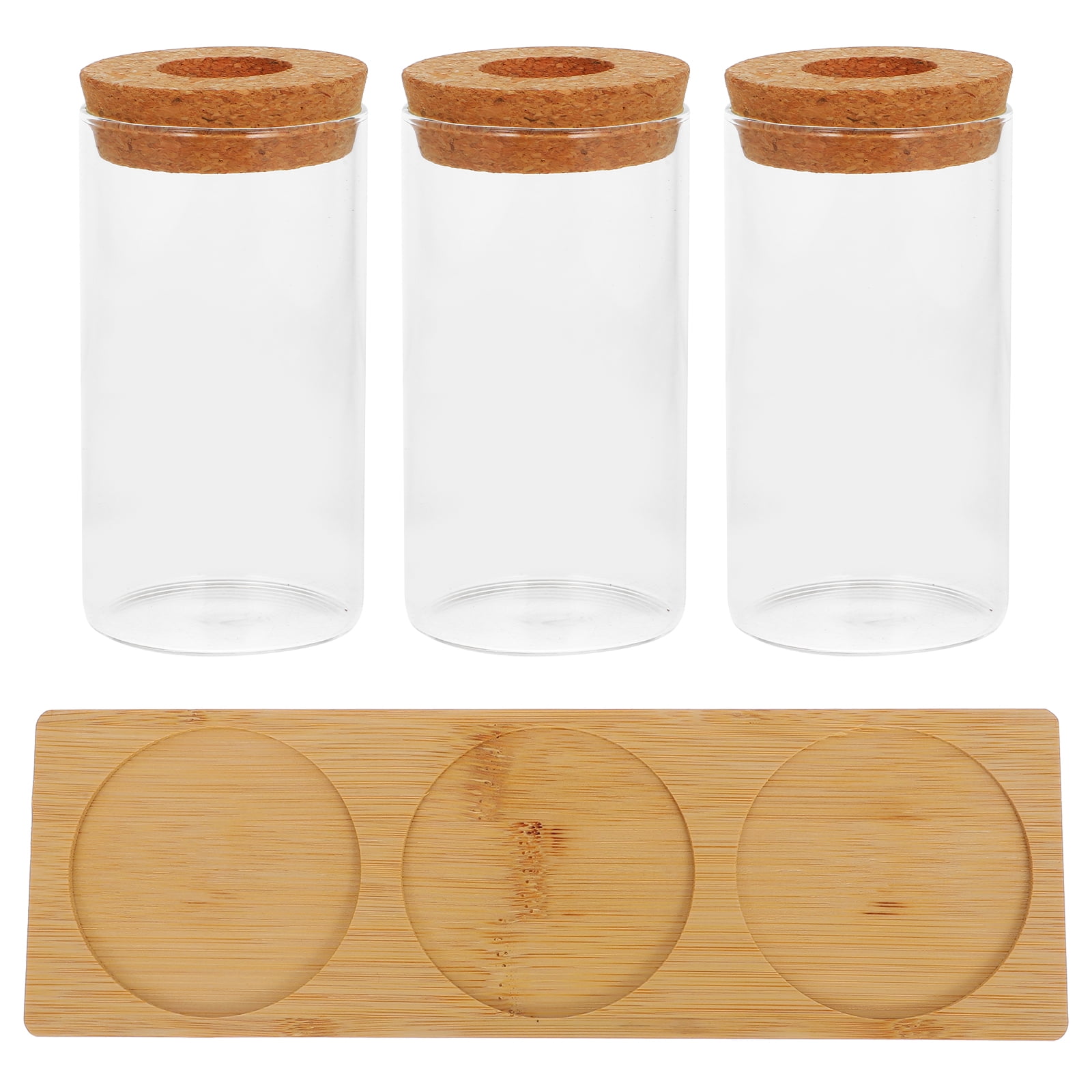 FRCOLOR Set of 3 Plant Propagation Station Terrarium Desktop Glass ...