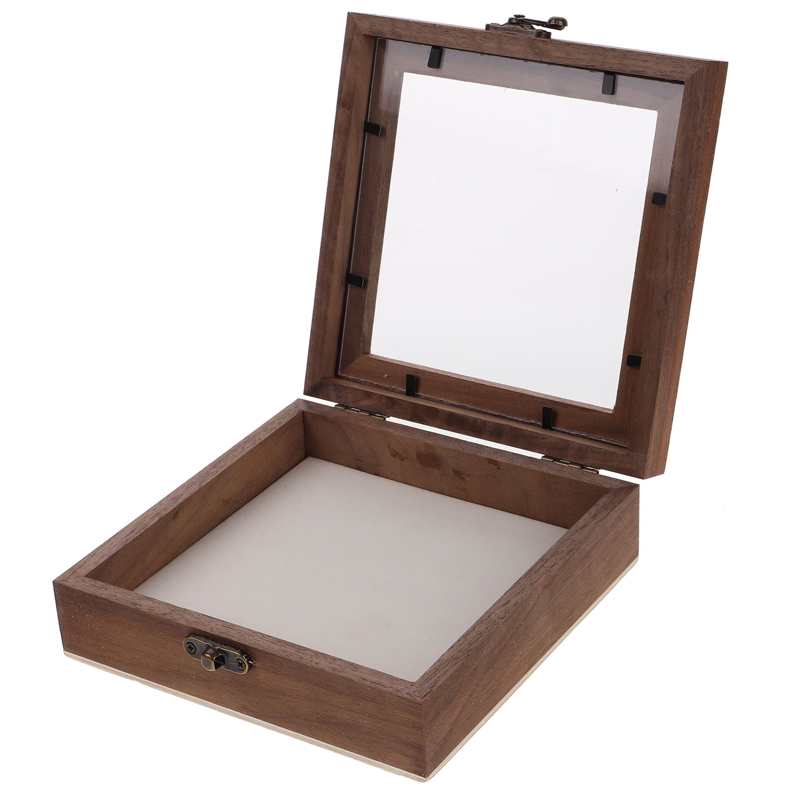 FRCOLOR Shadow Display Box Wooden Specimen Box Storage Box Pressed ...