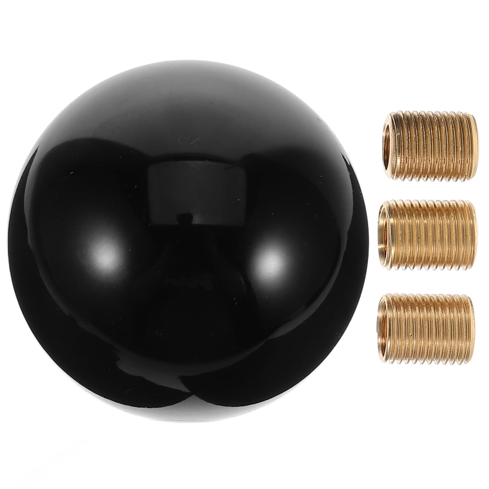 FRCOLOR Shift Knob Real Carbon Fiber Gear Shifter Spherical Type Unique ...