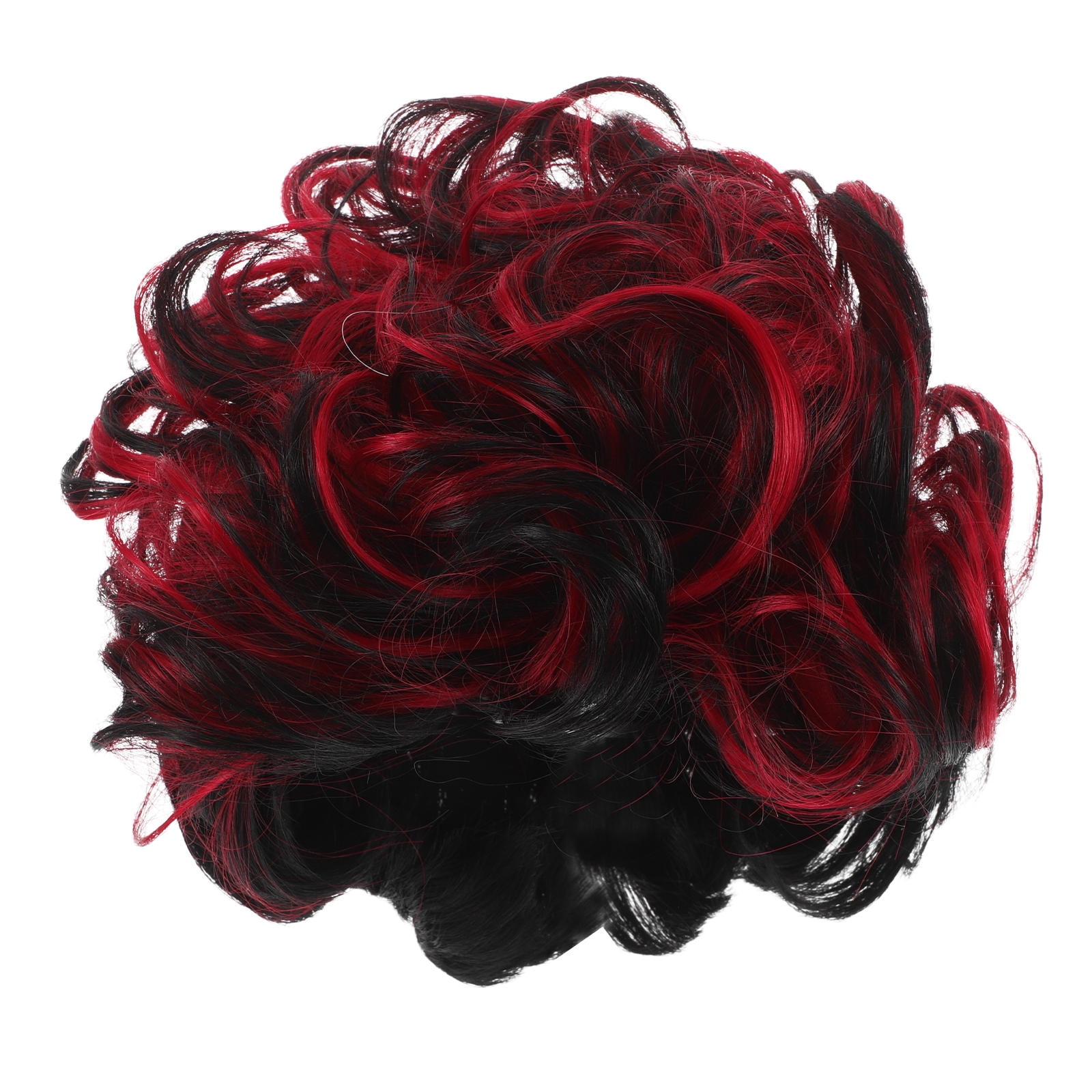 FRCOLOR Short Wigs For Black Women Short Curly Cut Wigs Natural Wavy ...
