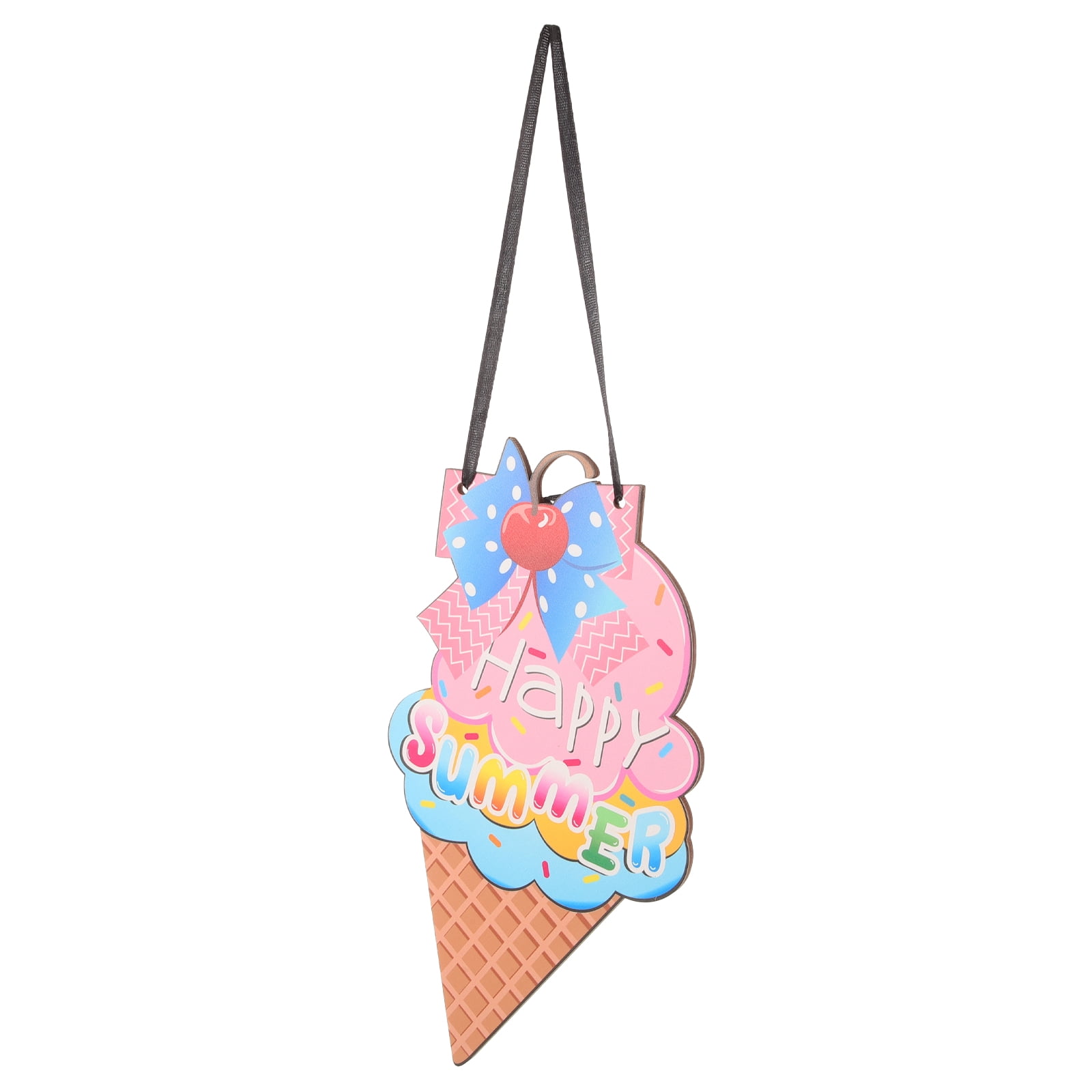 FRCOLOR Sign Plaque Ice Cream Door Kitchen Fruit Small Garbage Can with ...