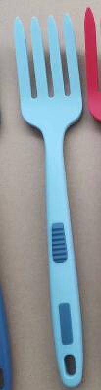 Homoyoyo Reusable Silicone Fork Sky for Cooking, Stirring, Pasta, Salad ...