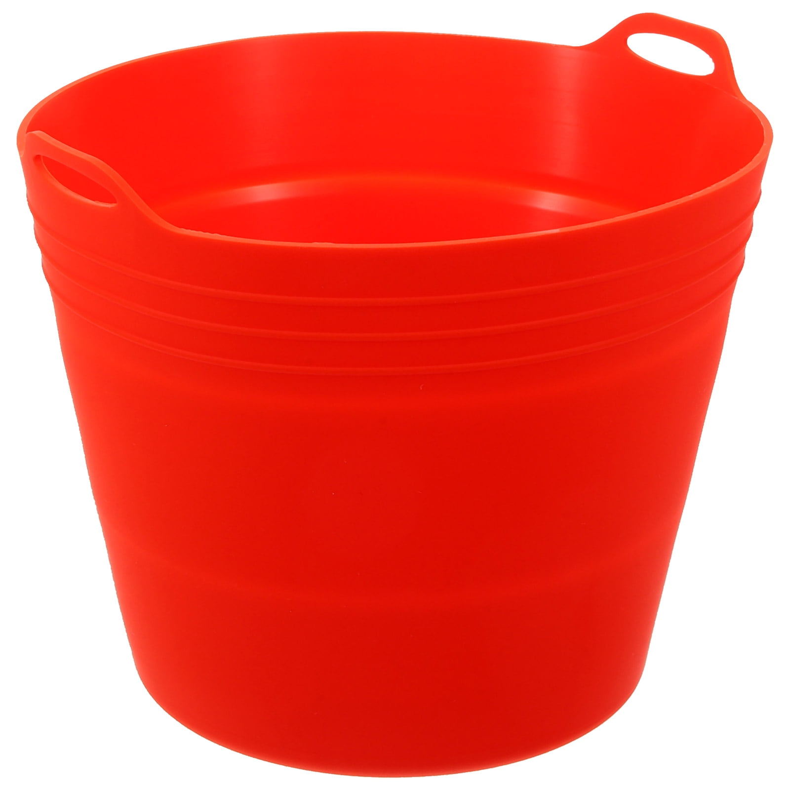 FRCOLOR Silicone Foldable Bucket Grill Accessory Grill Oil Bucket Liner ...