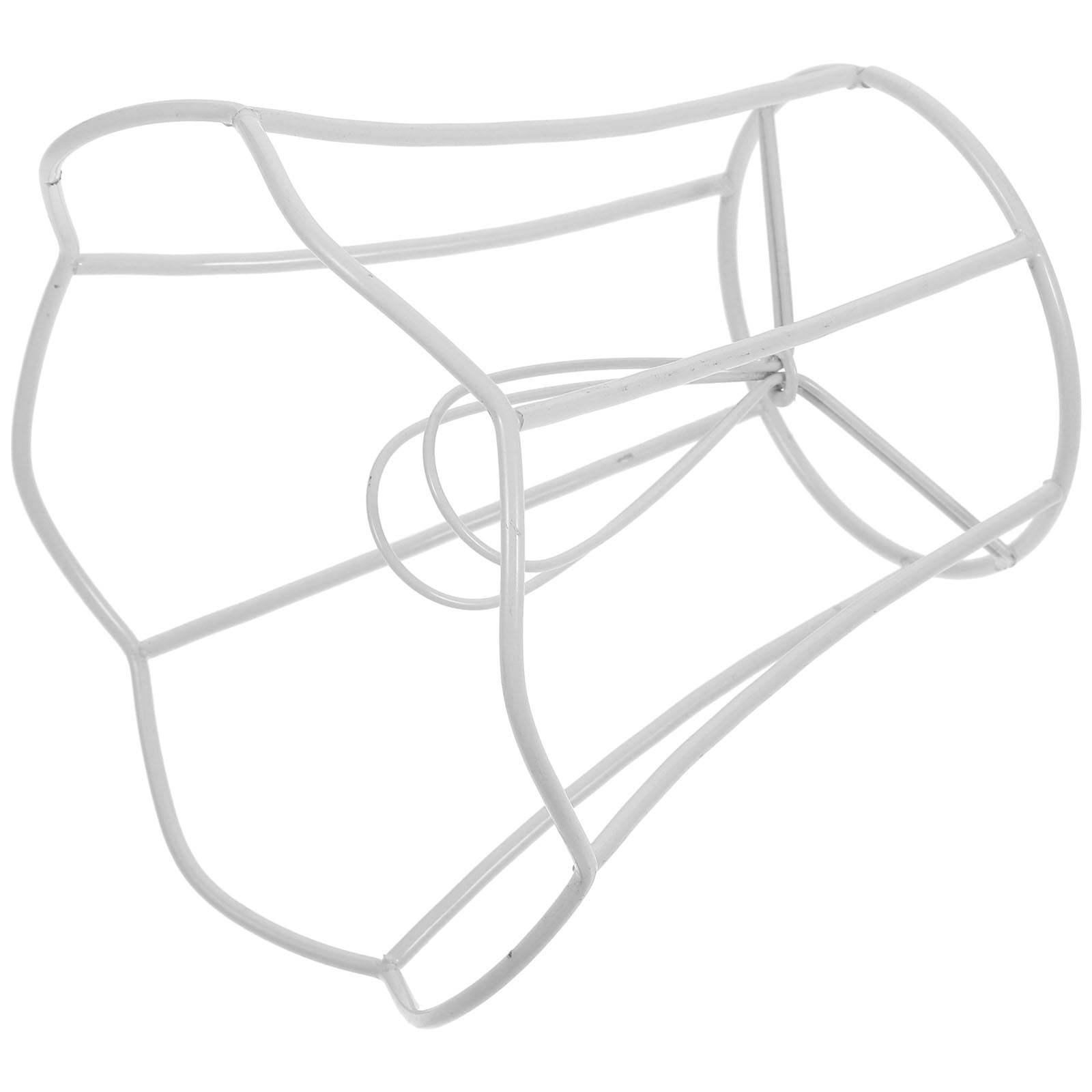 FRCOLOR Simple Table Light Shade Frame Creative Desk Lampshade Frame ...